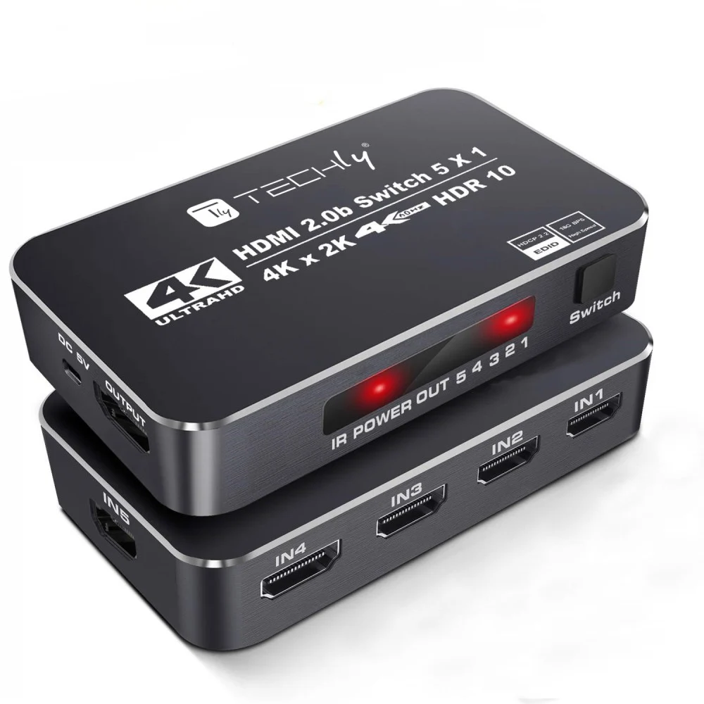 Switch HDMI Techly, esperienze visive ad alta definizione senza ...