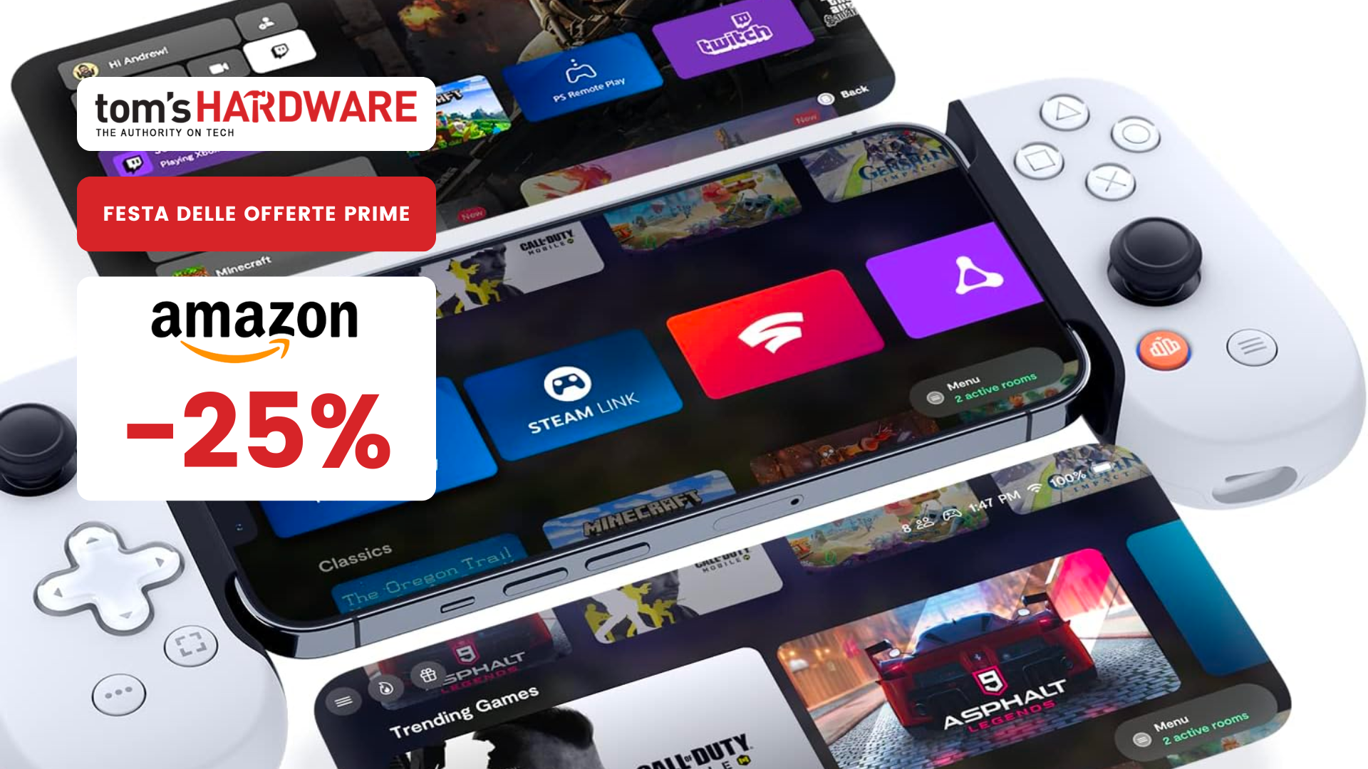 Backbone One: trasforma il tuo smartphone in una console PlayStation ...