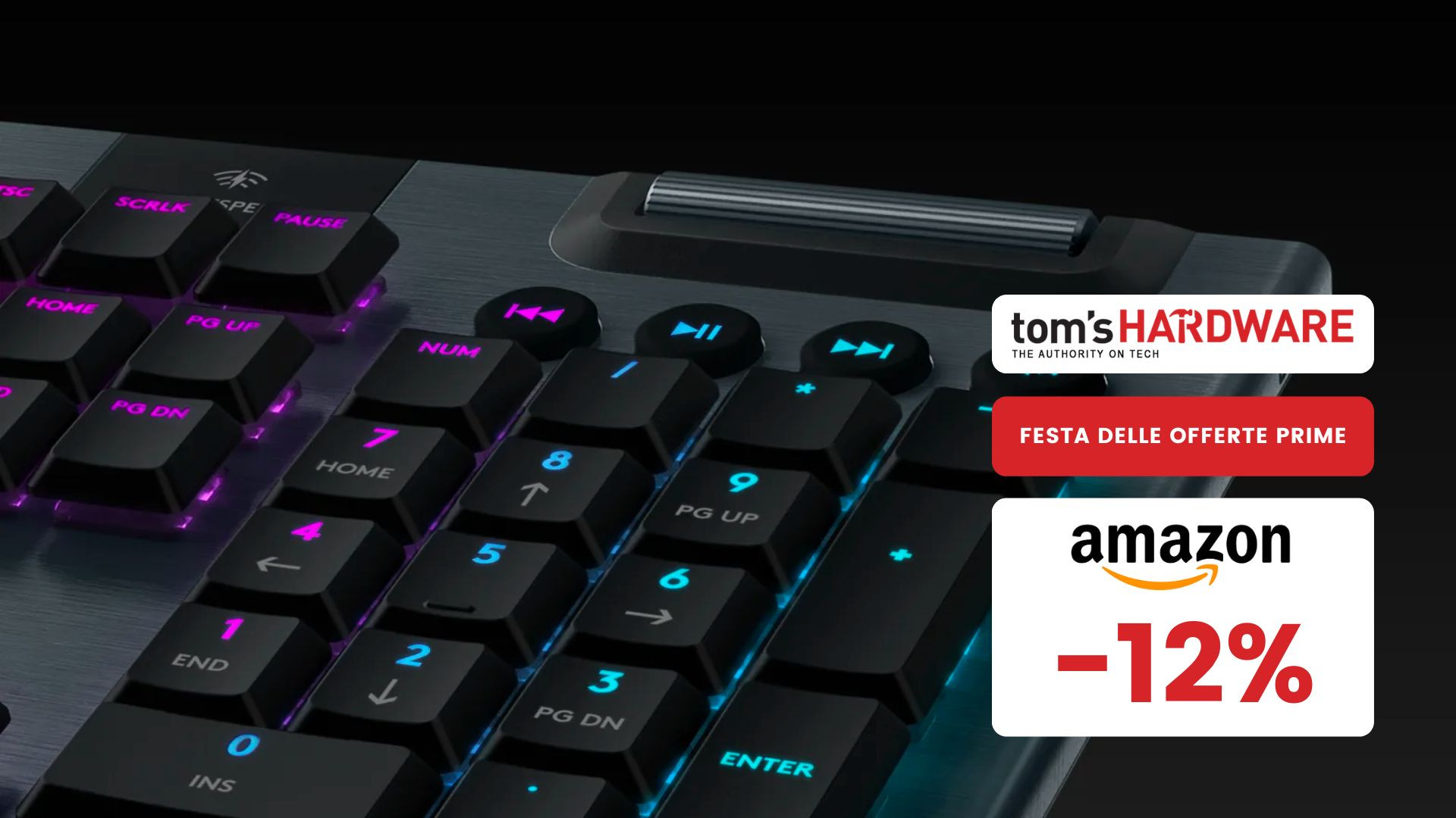 Logitech G915 LIGHTSPEED: tastiera gaming SUPER al minimo storico ...