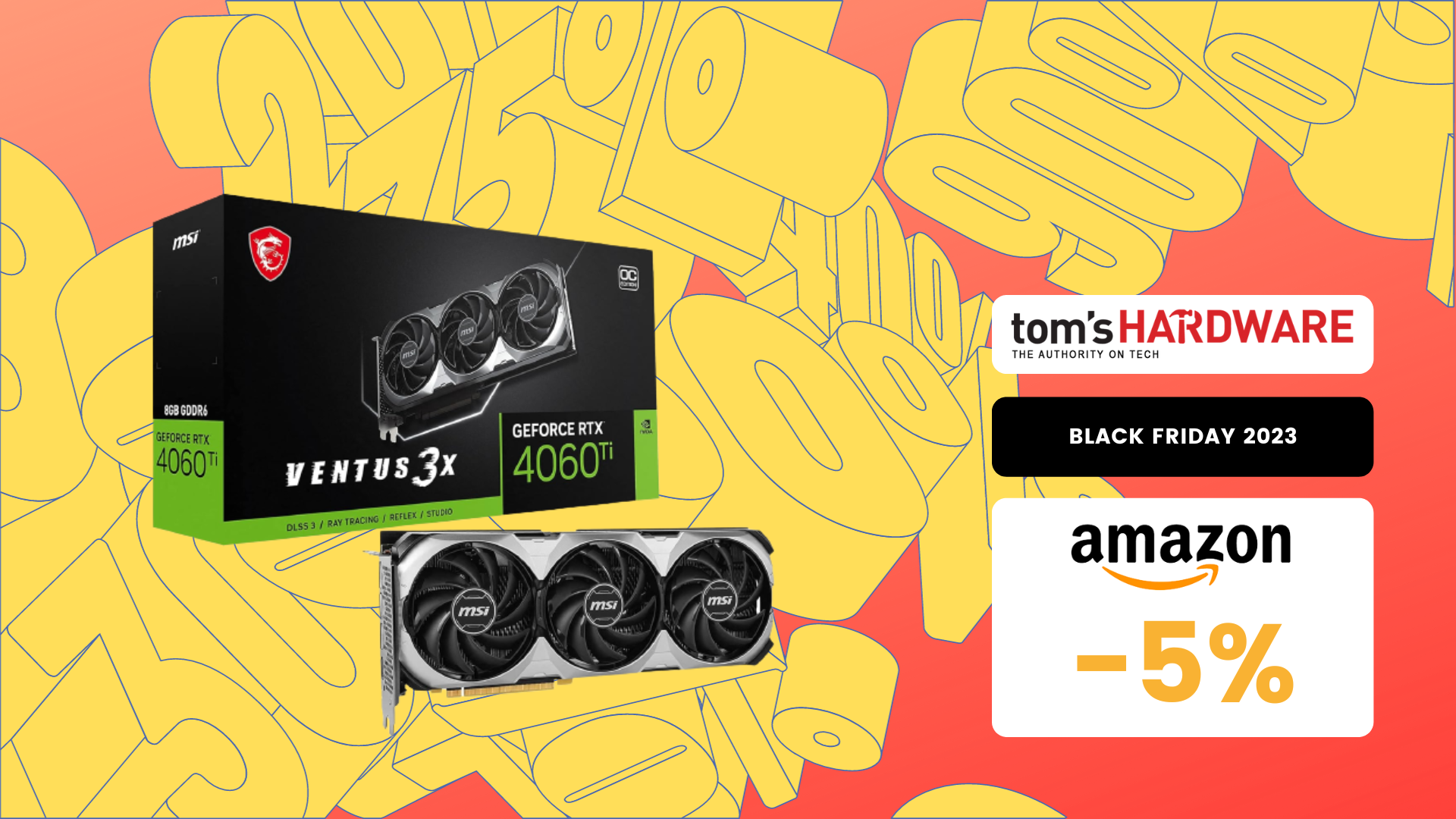 MSI GeForce RTX 4060 Ti VENTUS al minimo storico! (433€) - Tom's Hardware