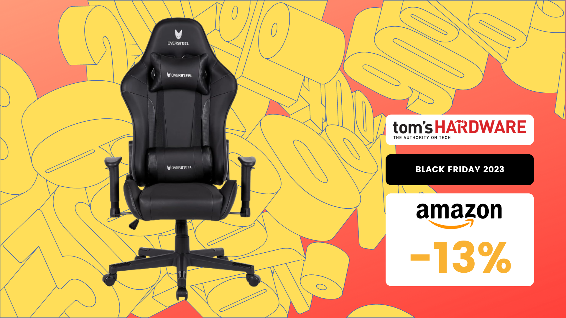 Questa sedia da gaming è apprezzatissima e costo SOLO 137€! - Tom's ...