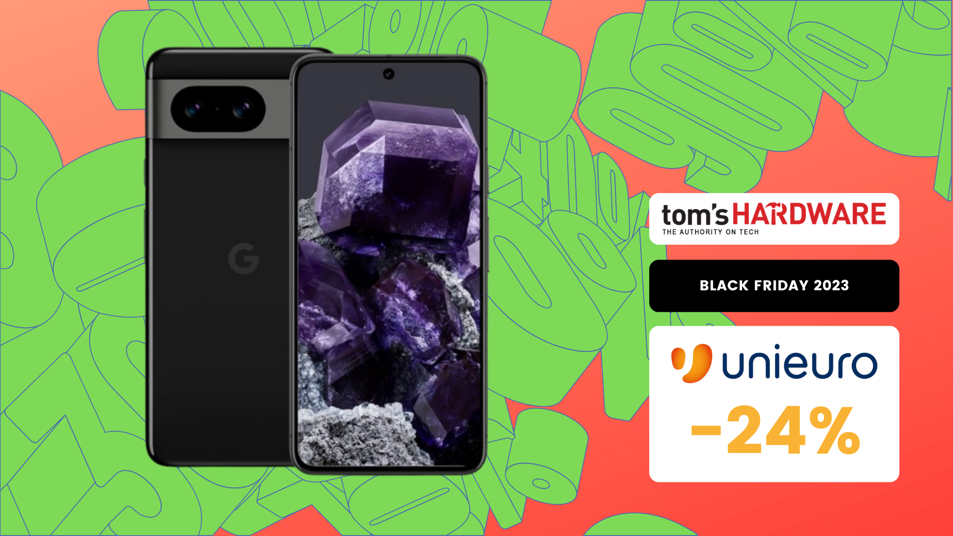 Google Pixel 8 CROLLA a 607€ su Unieuro! (-24%) - Tom's Hardware