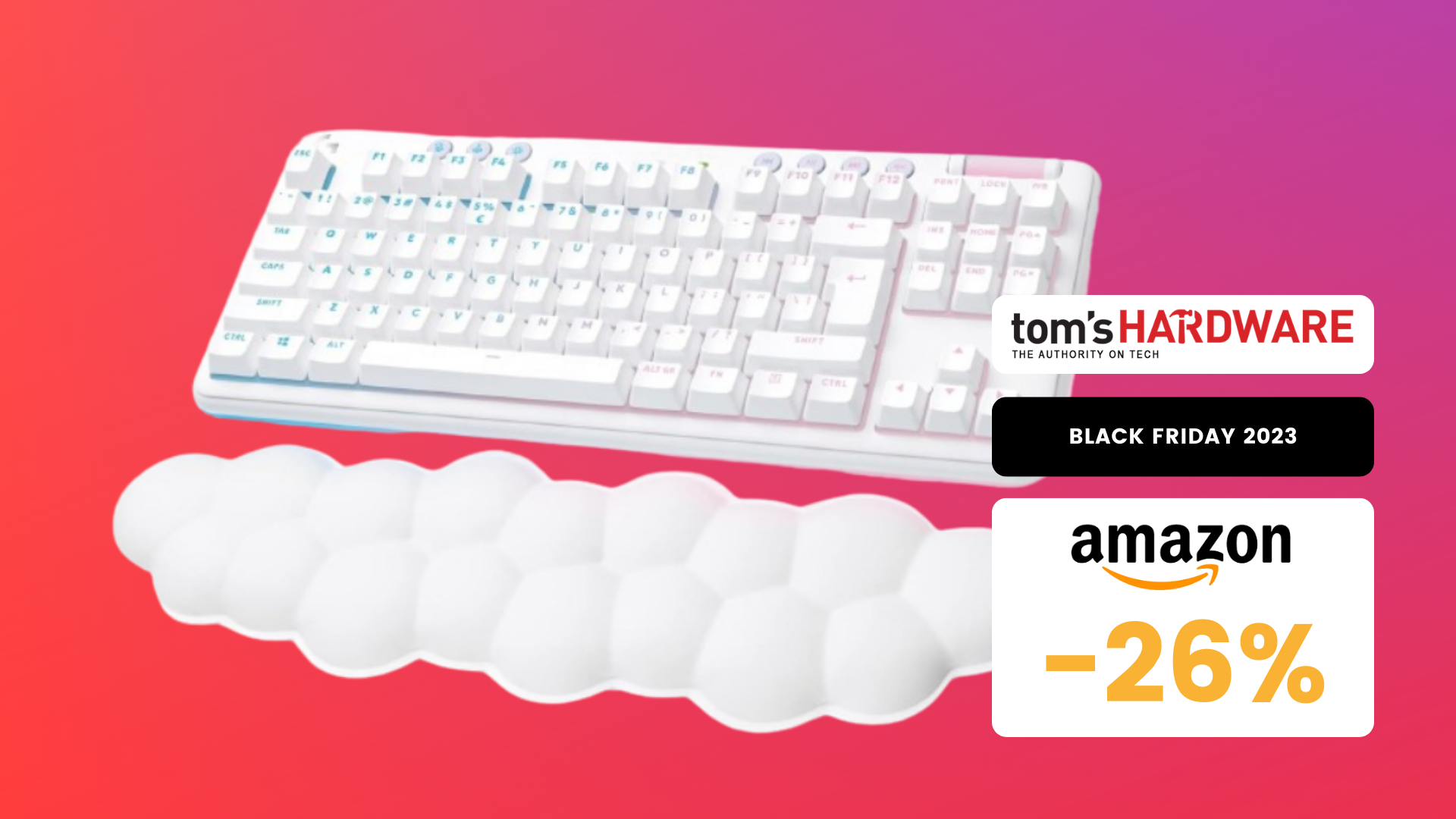 Bellissima tastiera gaming Logitech G G715 con poggiapolsi scontata del ...