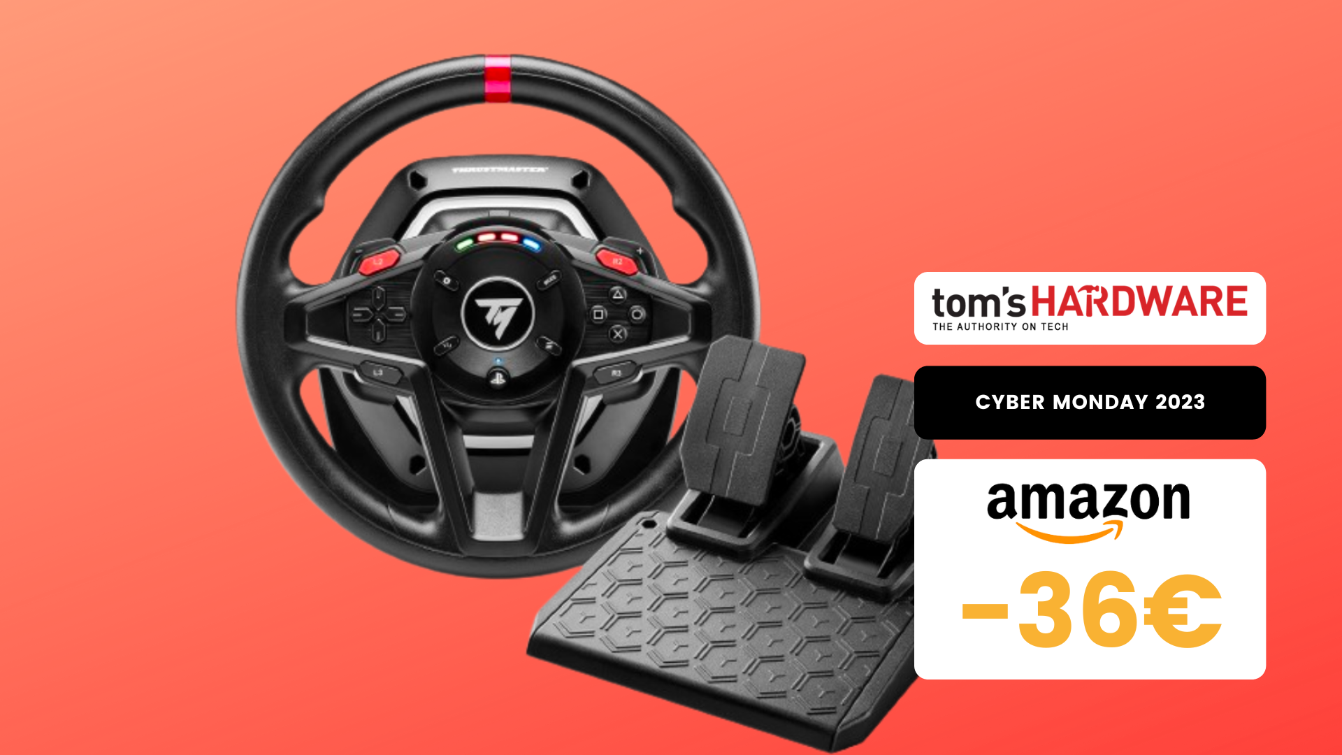 Offerta BOMBA sul volante gaming Thustmaster T128! (-36%) - Tom's Hardware