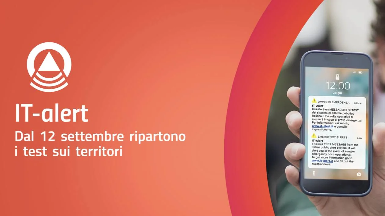 IT-alert è operativo, dal 13 Febbraio arriveranno gli allarmi sul ...