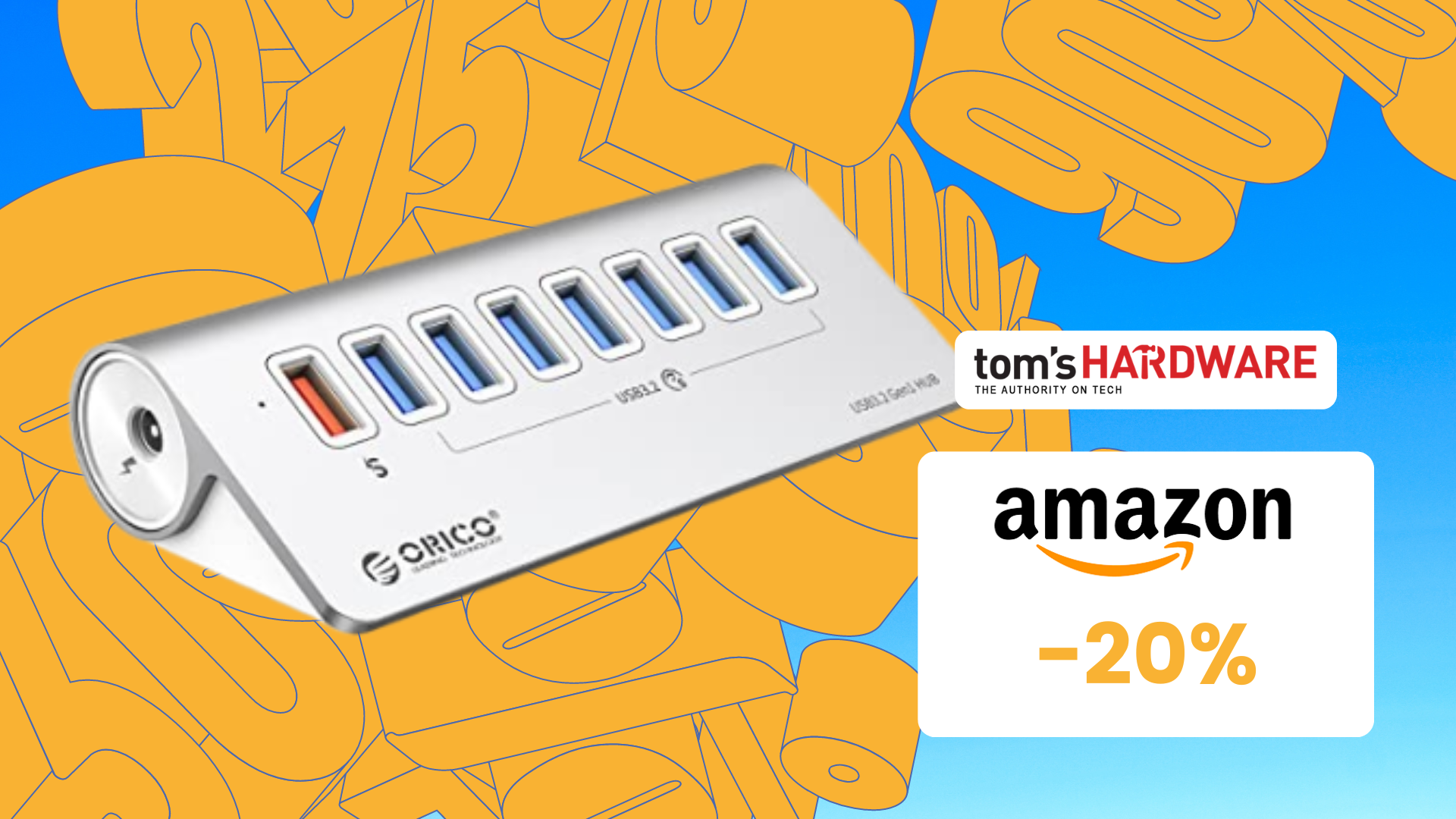 SVUOTATUTTO AMAZON: Hub USB ORICO in sconto del 20%, adesso a soli €41 ...