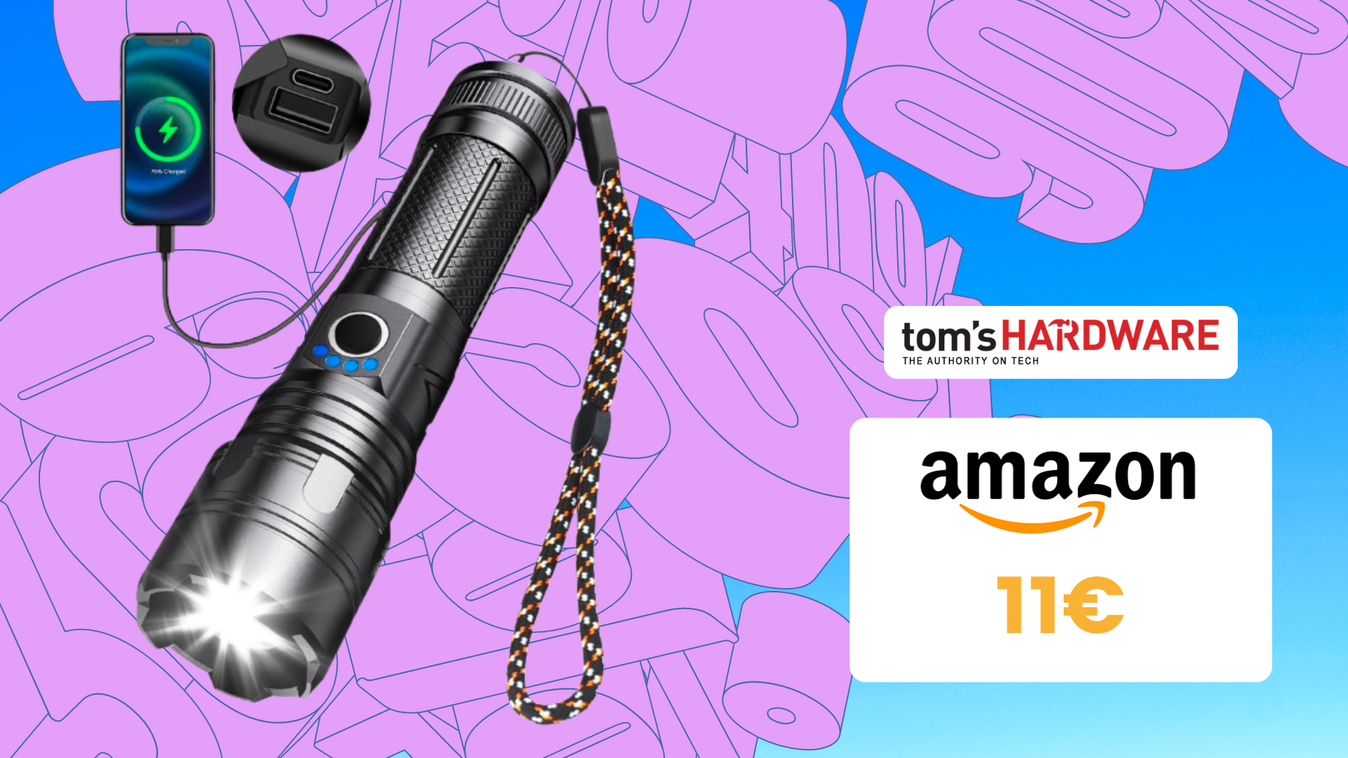 Questa torcia elettrica costa solo 11€ ed è ECCEZIONALE! - Tom's Hardware