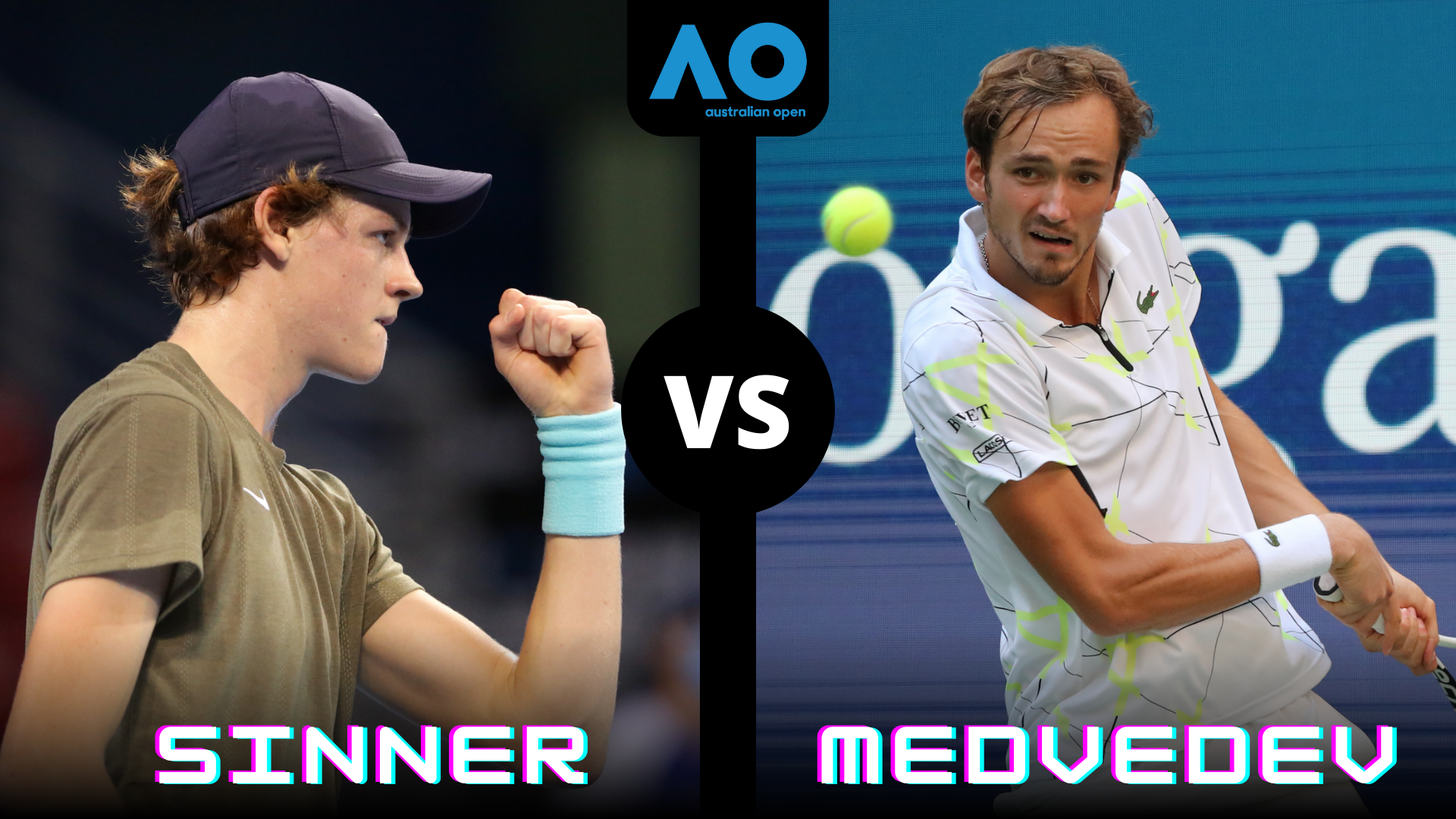 Dove vedere Sinner - Medvedev, la finale degli Australian Open di ...