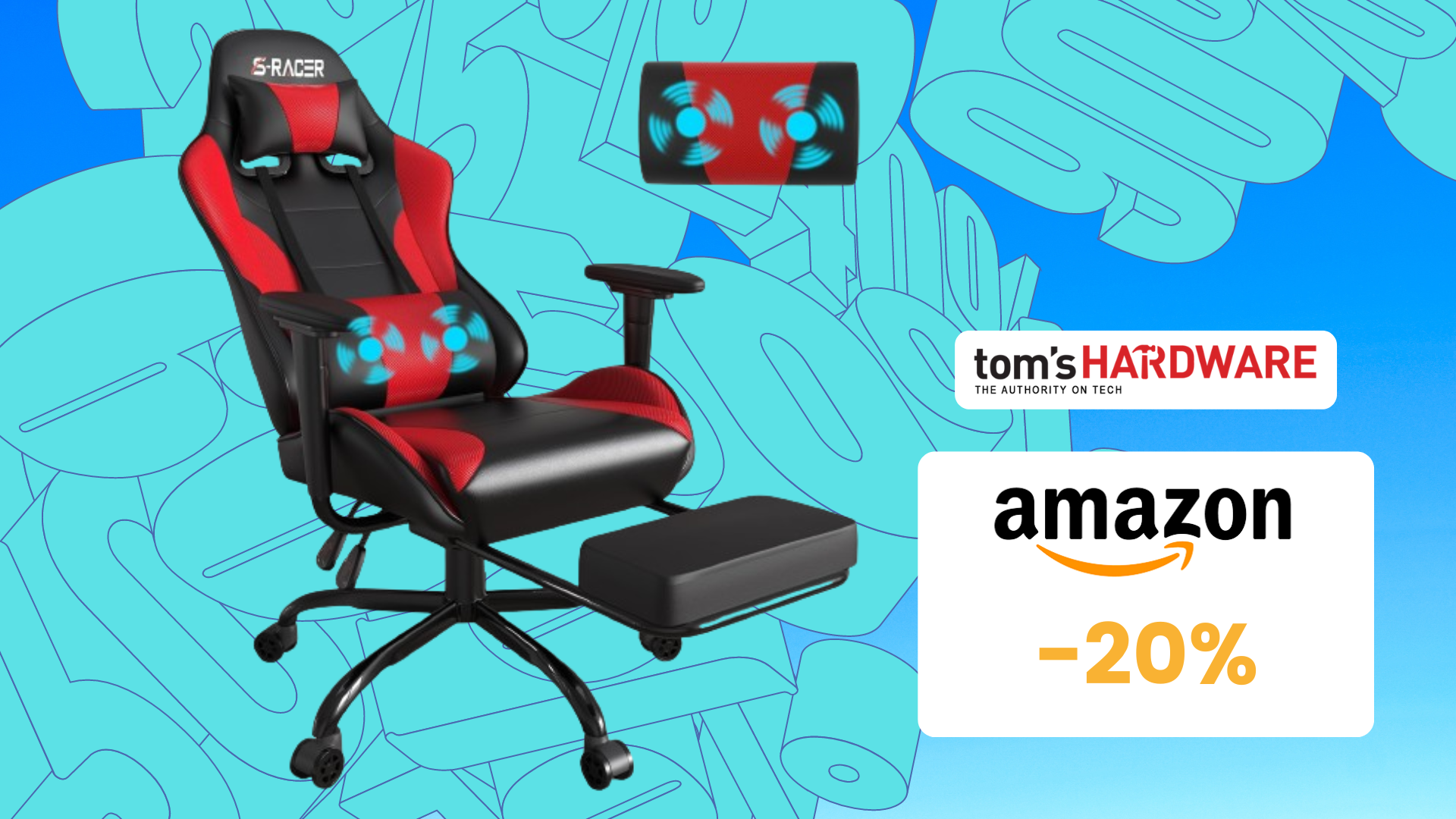 Sedia da gaming massaggiante: STUPENDA e costa POCHISSIMO! (-20%) - Tom's Hardware