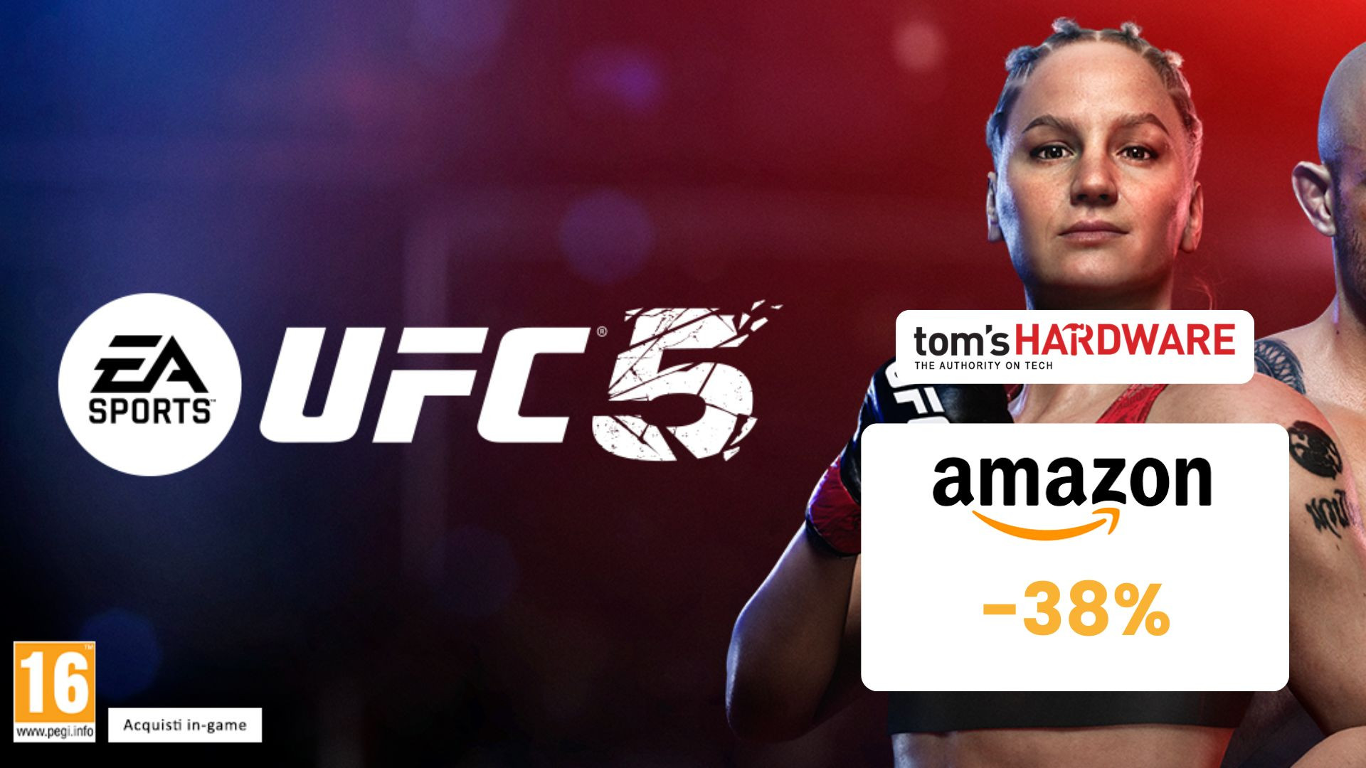 EA SPORTS UFC 5 a meno di 50€ su Amazon - Tom's Hardware