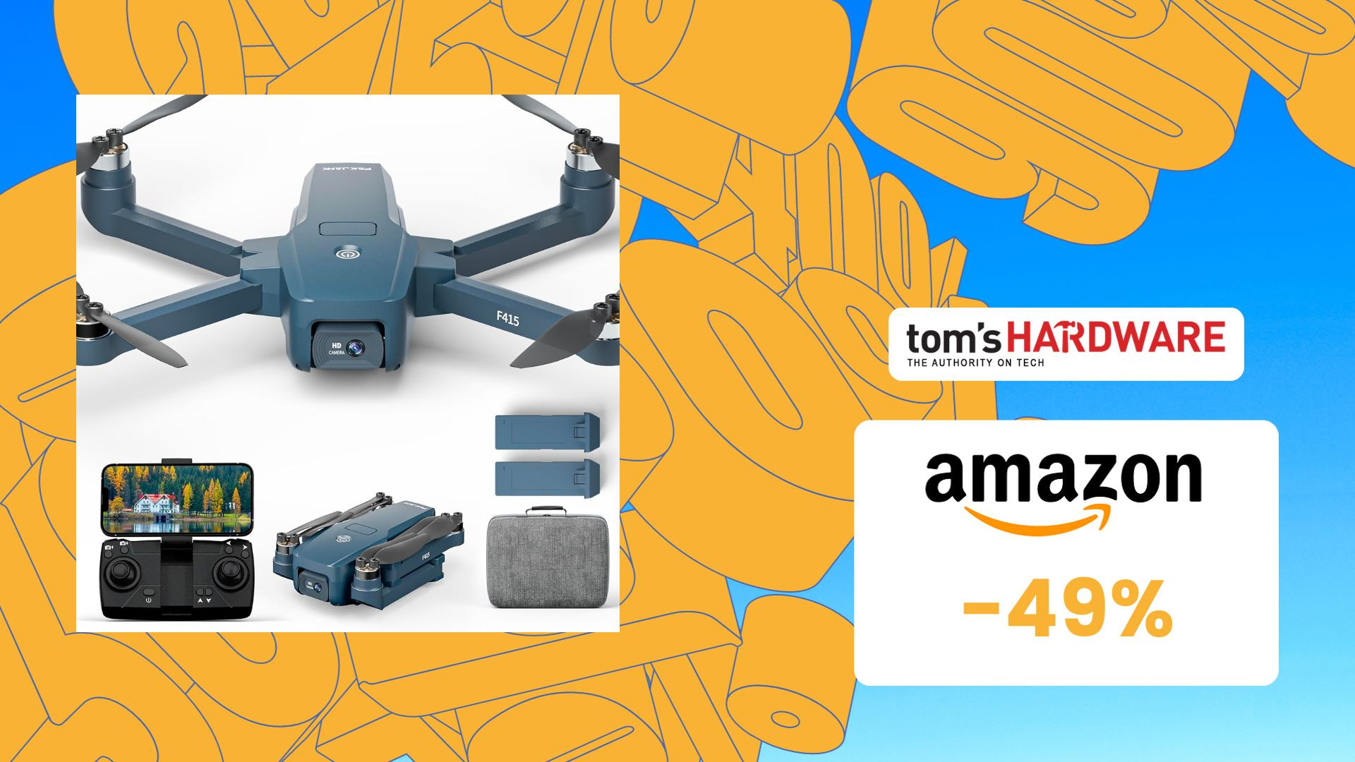 SUPER sconto su questo utilissimo DRONE F415 di FAKJANK! (-49%) - Tom's ...