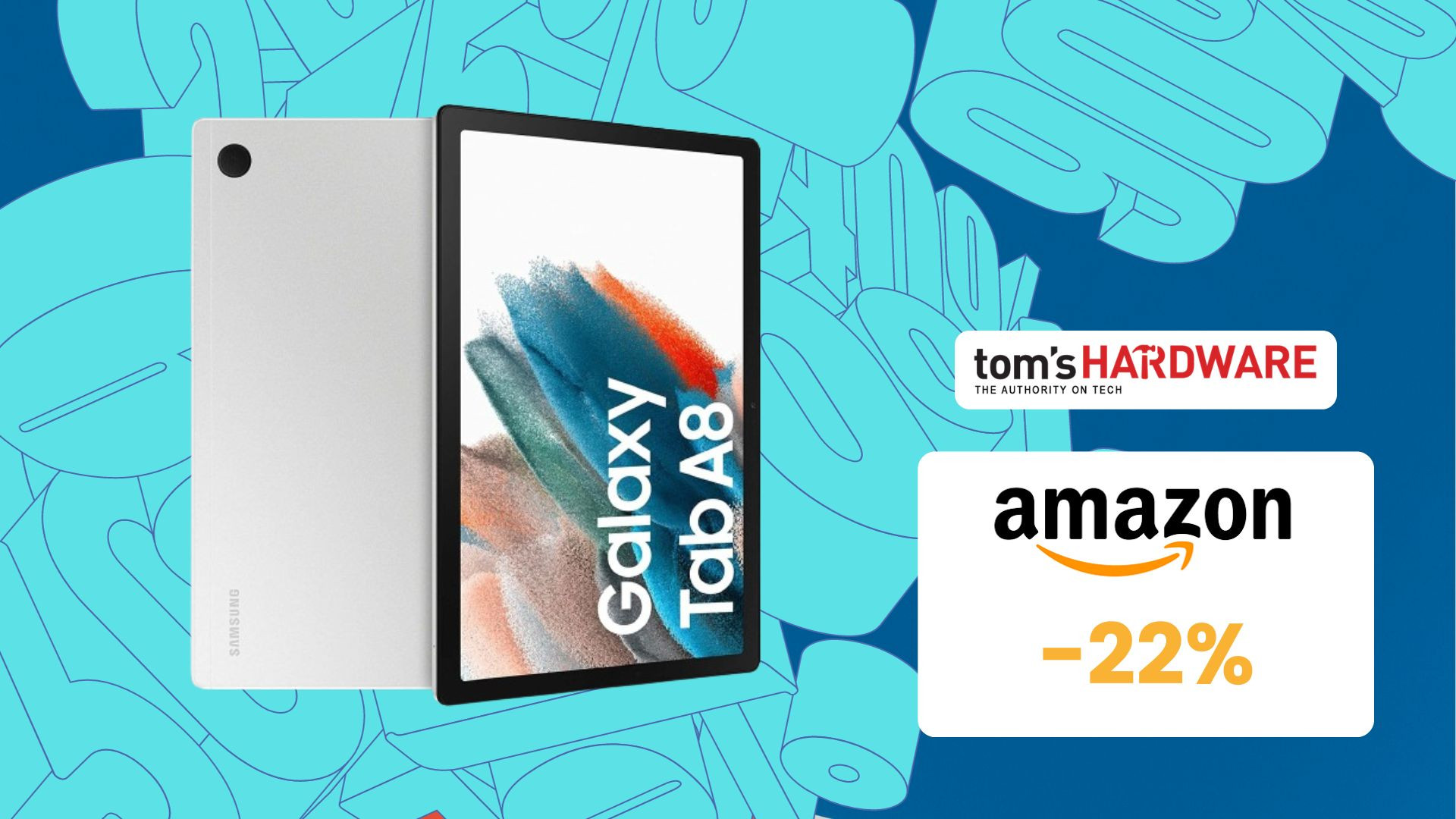 Galaxy Tab A8, CHE PREZZO! Su Amazon risparmi il 22% - Tom's Hardware