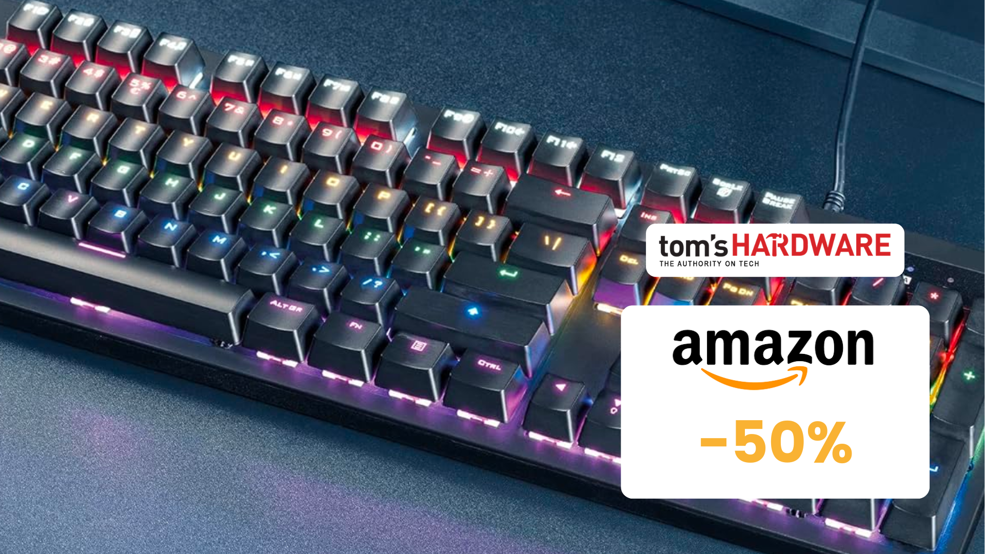 Questa tastiera gaming meccanica oggi costa POCHISSIMO! (-50%) - Tom's ...
