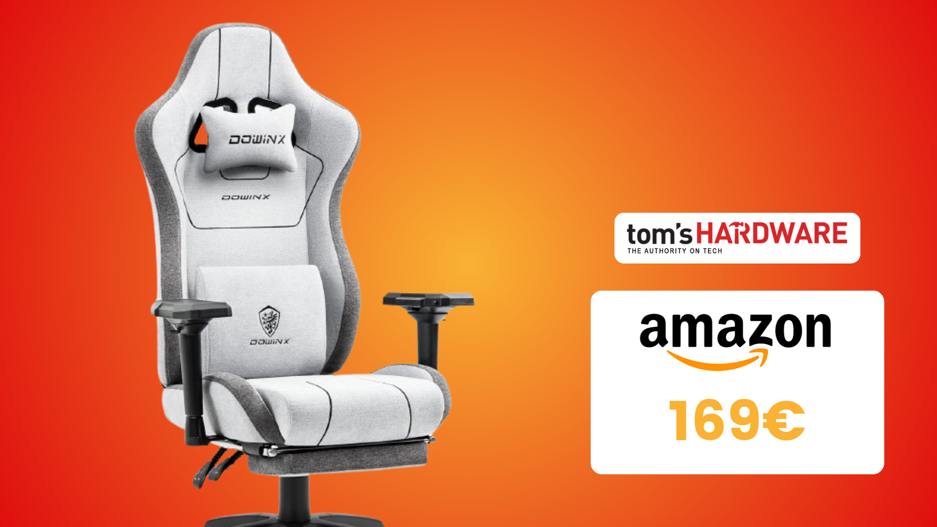 Sedia gaming Dowinx a prezzo sempre PIÙ BASSO! Su Amazon a soli 169€ - Tom's Hardware