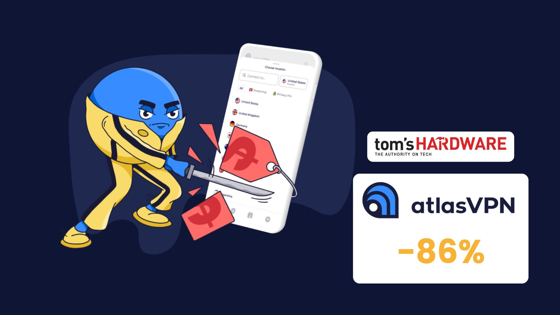 Atlas VPN: 30 mesi di abbonamento a solo 1€ al mese - Tom's Hardware