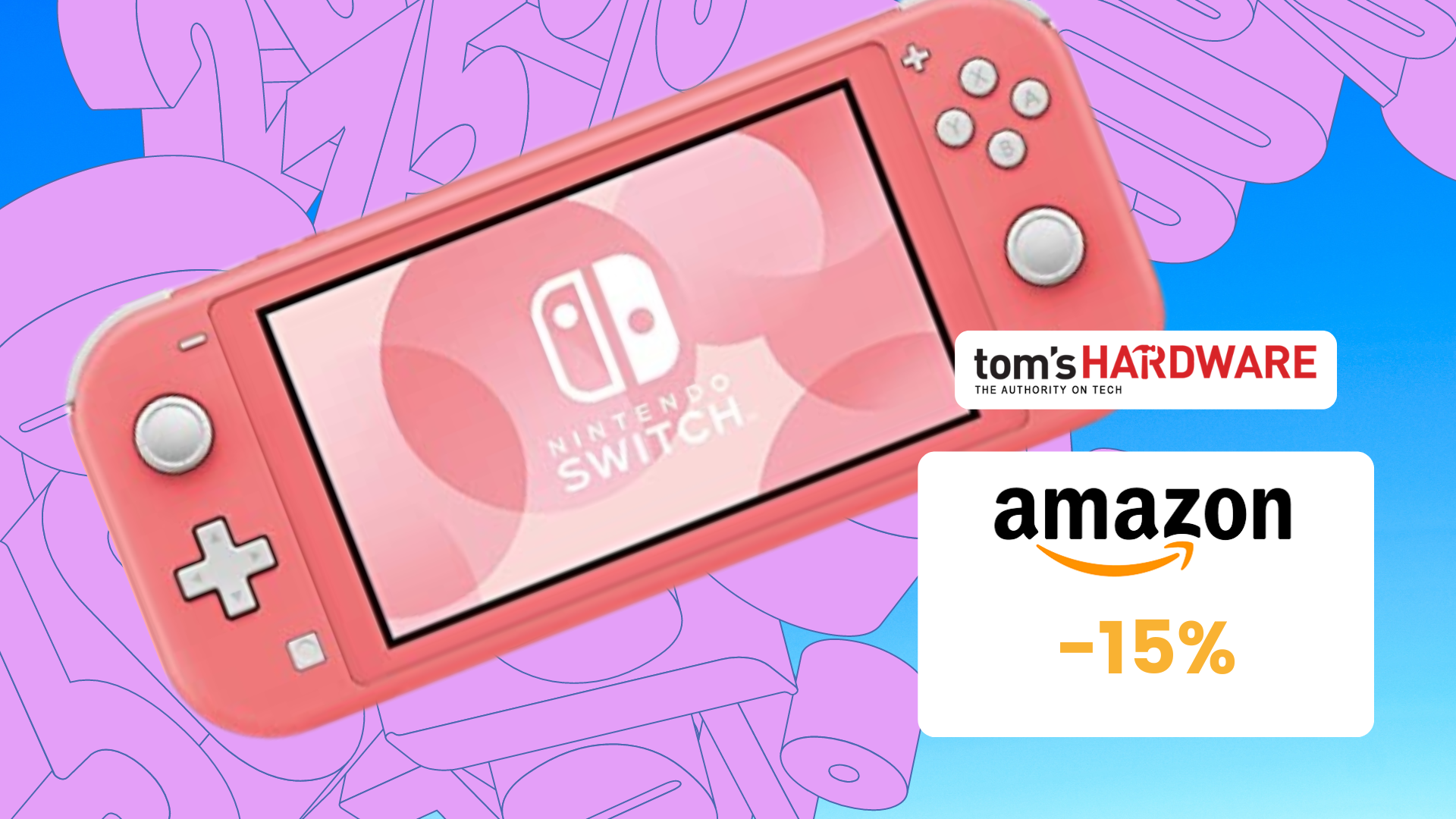SVUOTATUTTO AMAZON: Nintendo Switch Lite Corallo in sconto del 15% ...