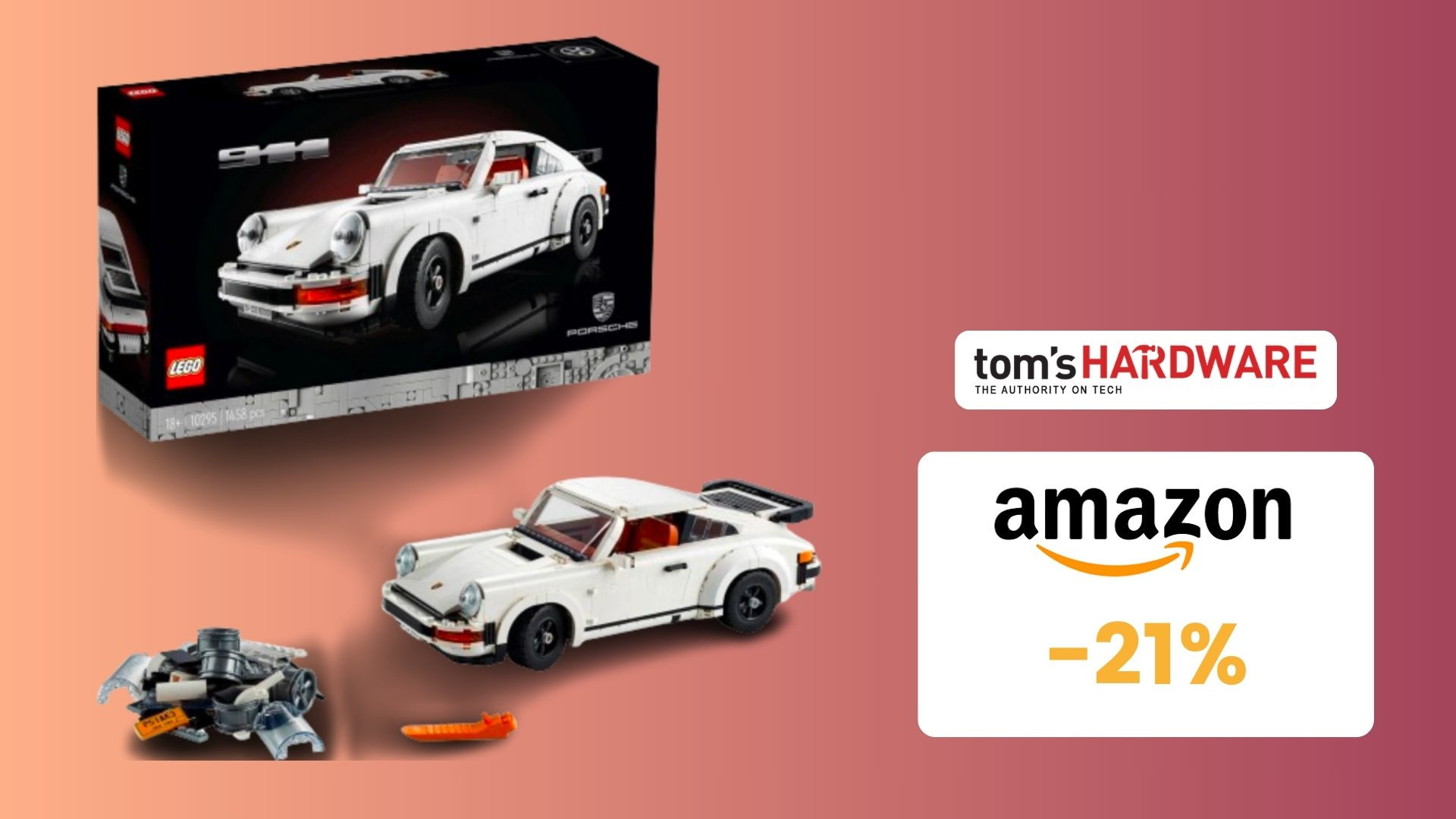 Porsche 911 LEGO, CHE PREZZO! Su Amazon risparmi il 21% - Tom's Hardware