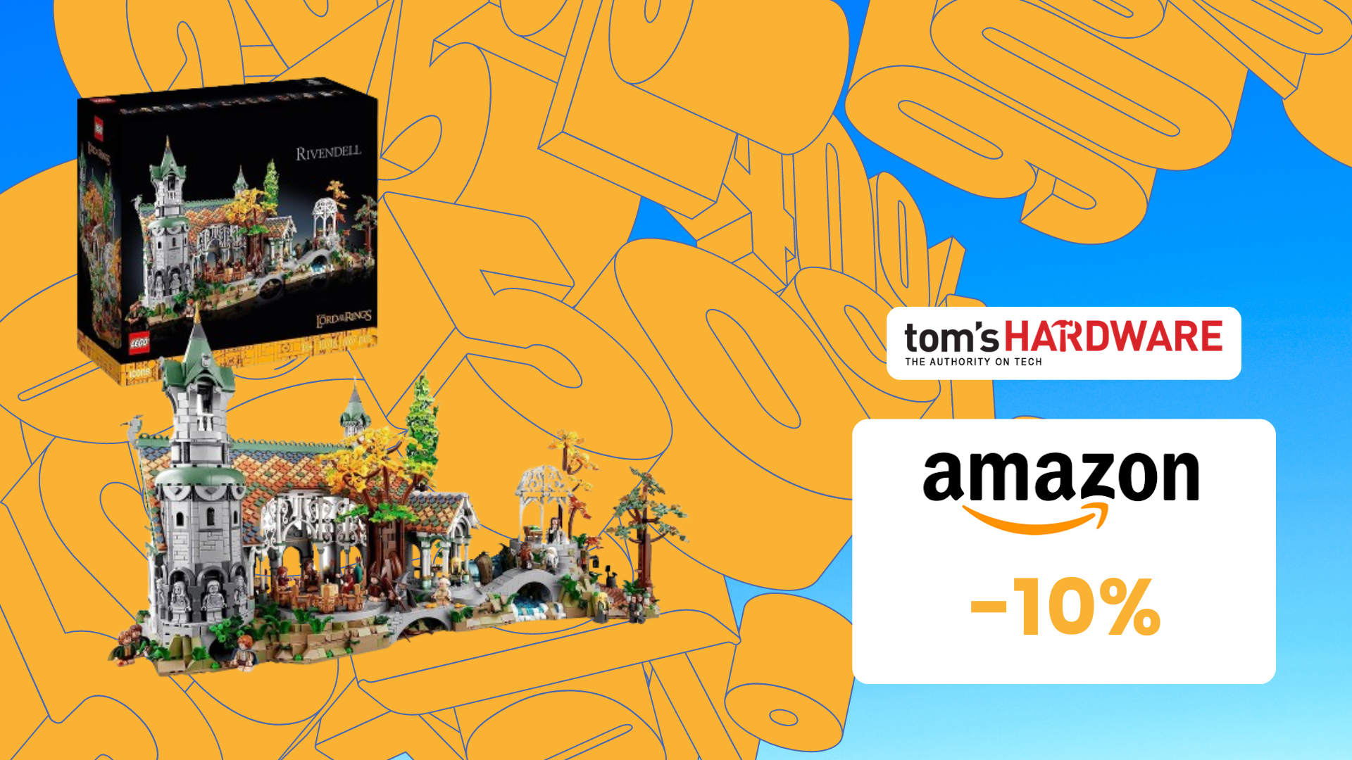 SPLENDIDO Gran Burrone LEGO in OFFERTA su Amazon! -10%! - Tom's Hardware