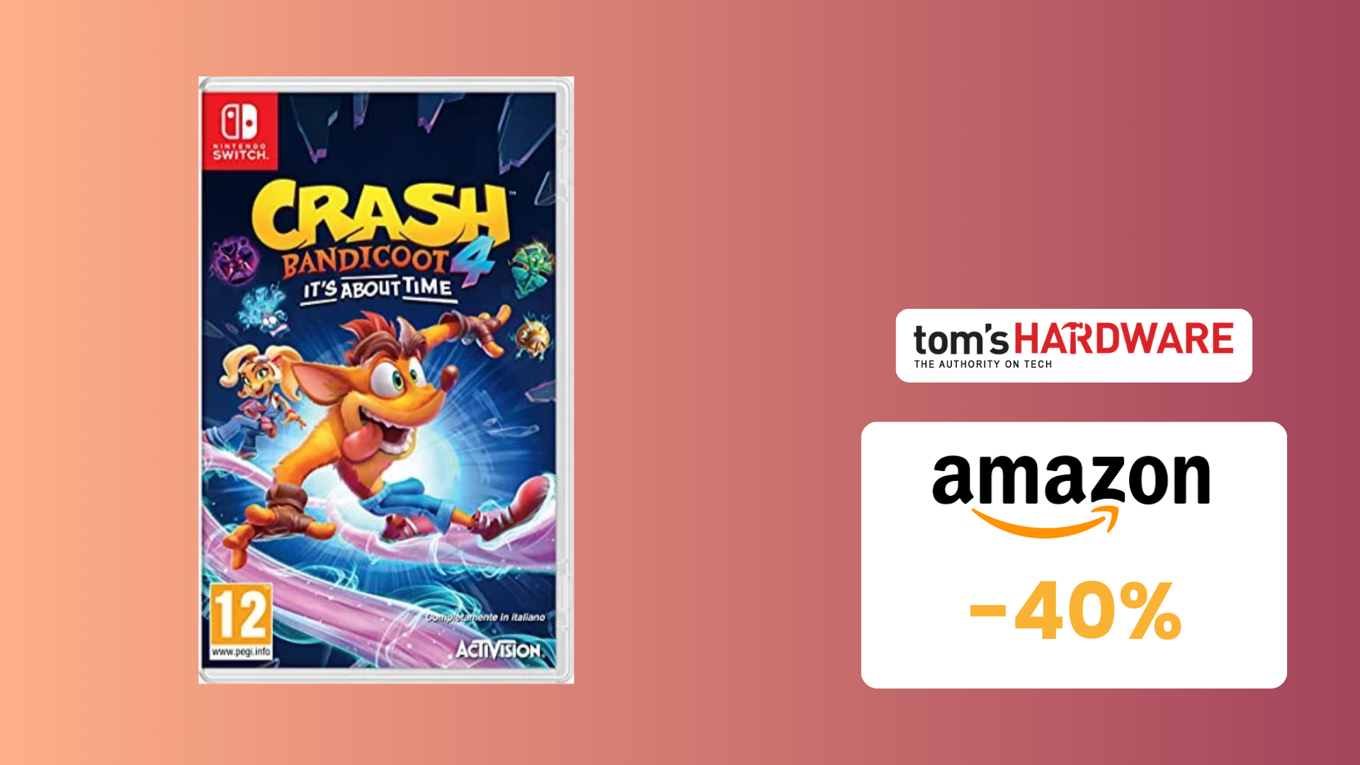 Crash Bandicoot 4 per Switch a un prezzo FOLLE su Amazon! (-40%) - Tom ...