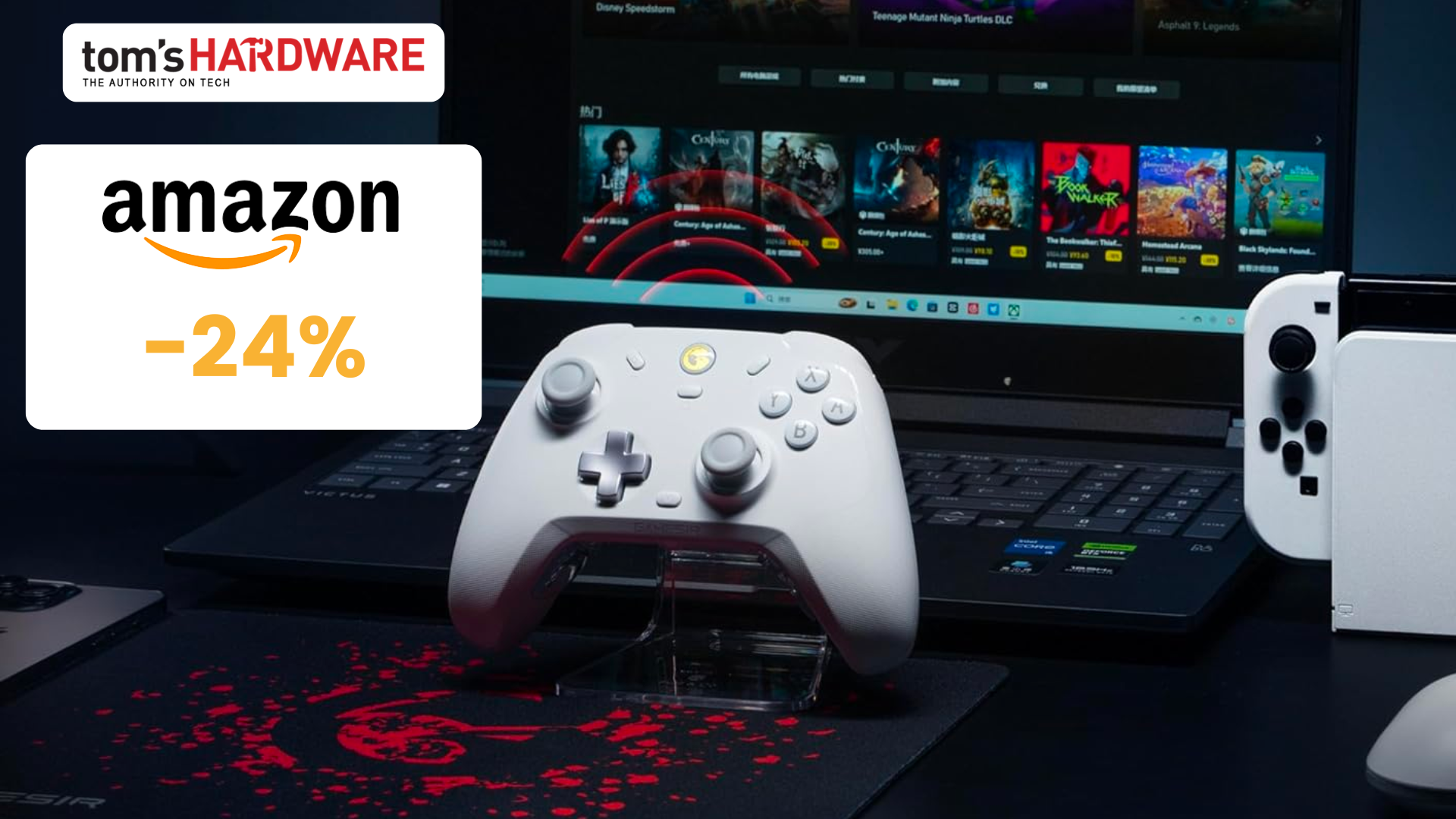 Ottimo controller wireless per Switch e PC a soli 45€! - Tom's Hardware