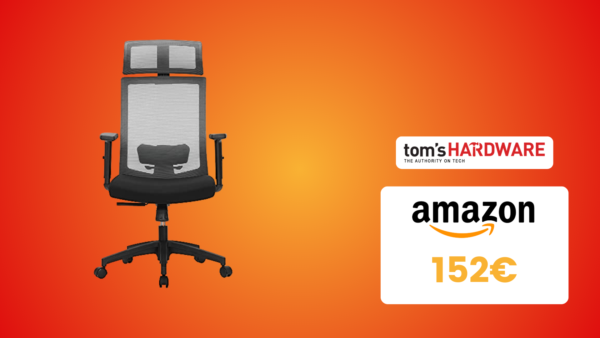 Questa bellissima sedia da ufficio ergonomica la paghi solo 152€! - Tom ...