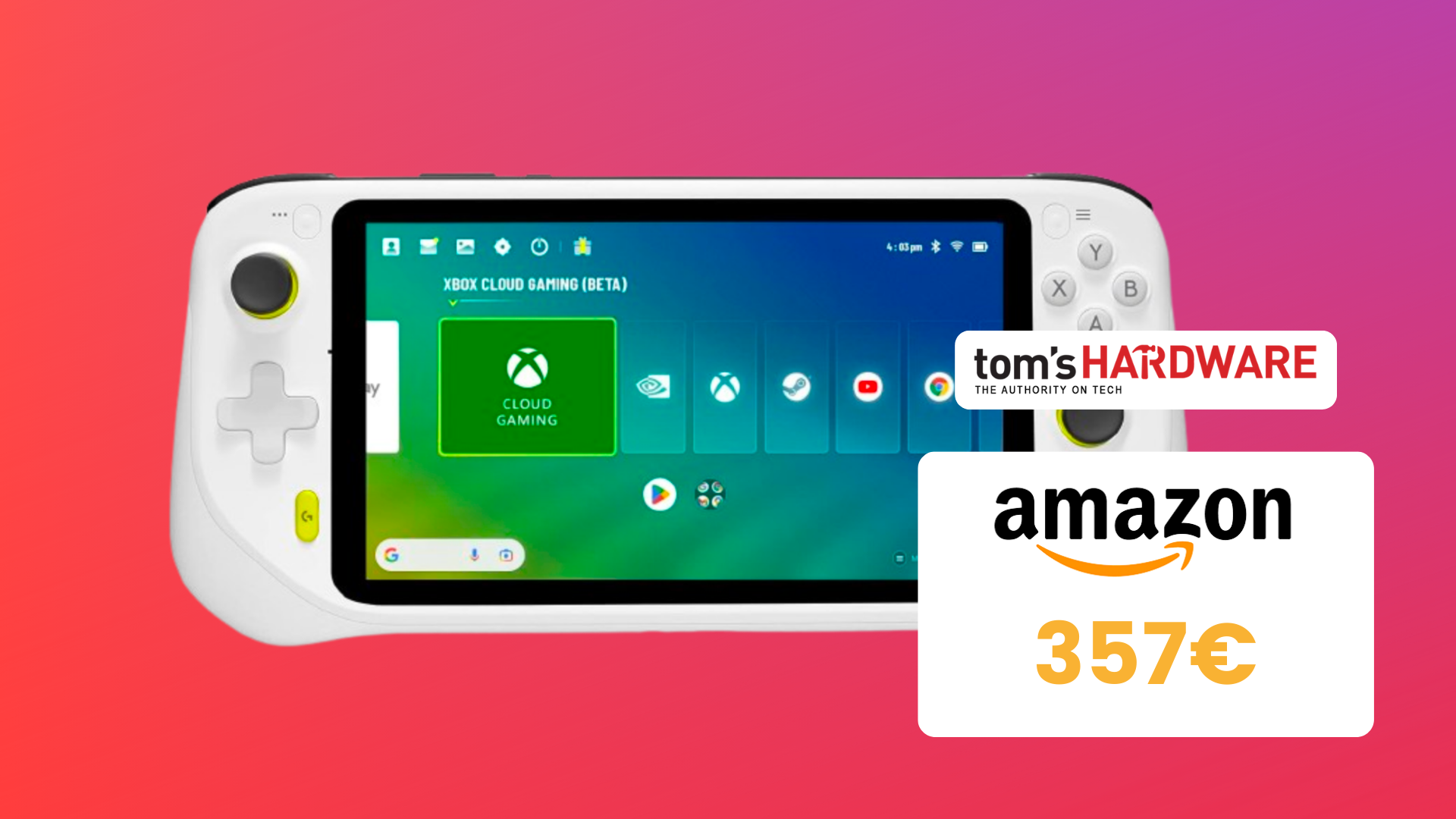 Gioca ovunque con Logitech G Cloud! Su Amazon a soli 357€ - Tom's Hardware