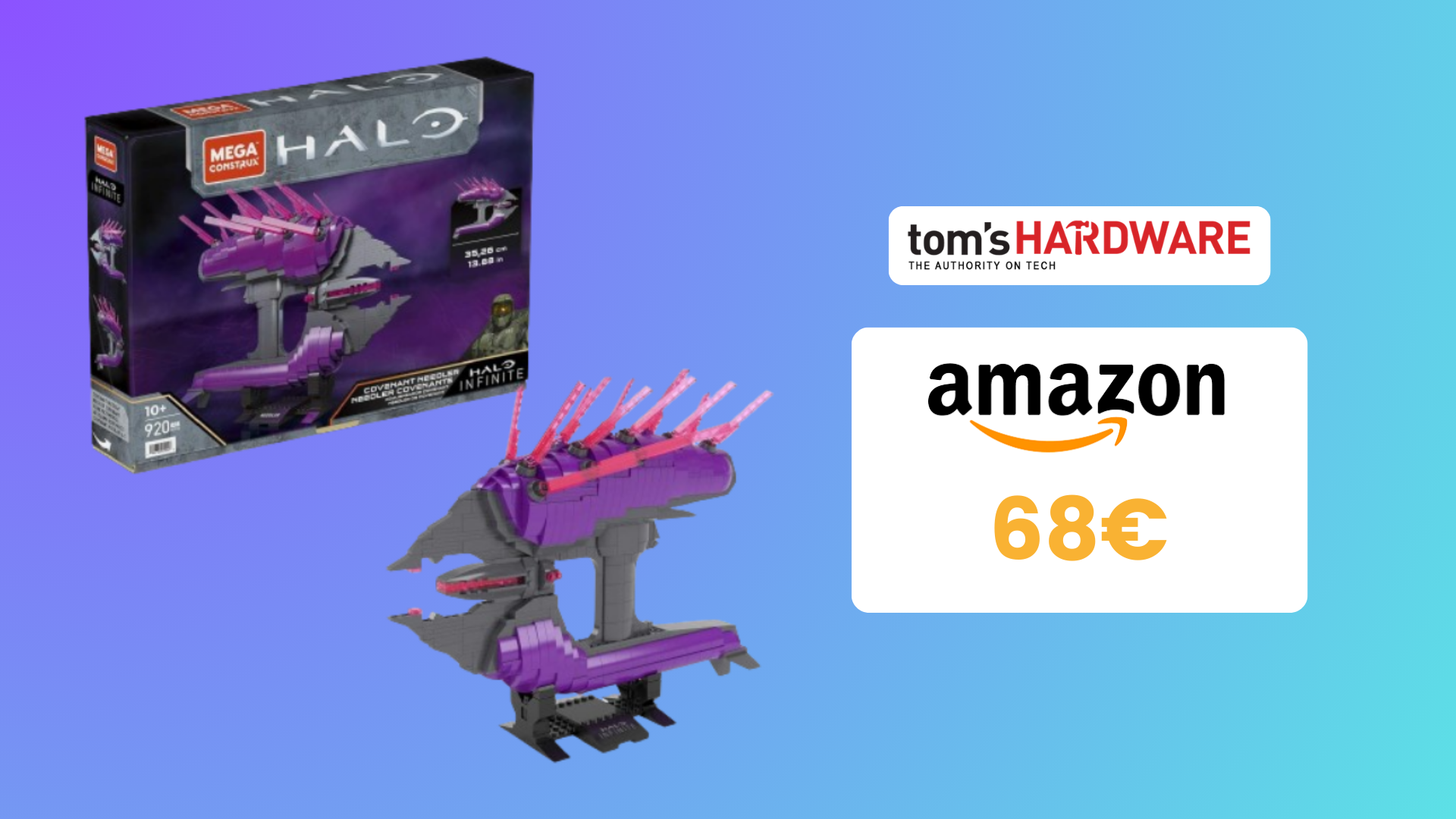 Fan di Halo? Il MEGA Construx della Needler è imperdibile, disponibile ...