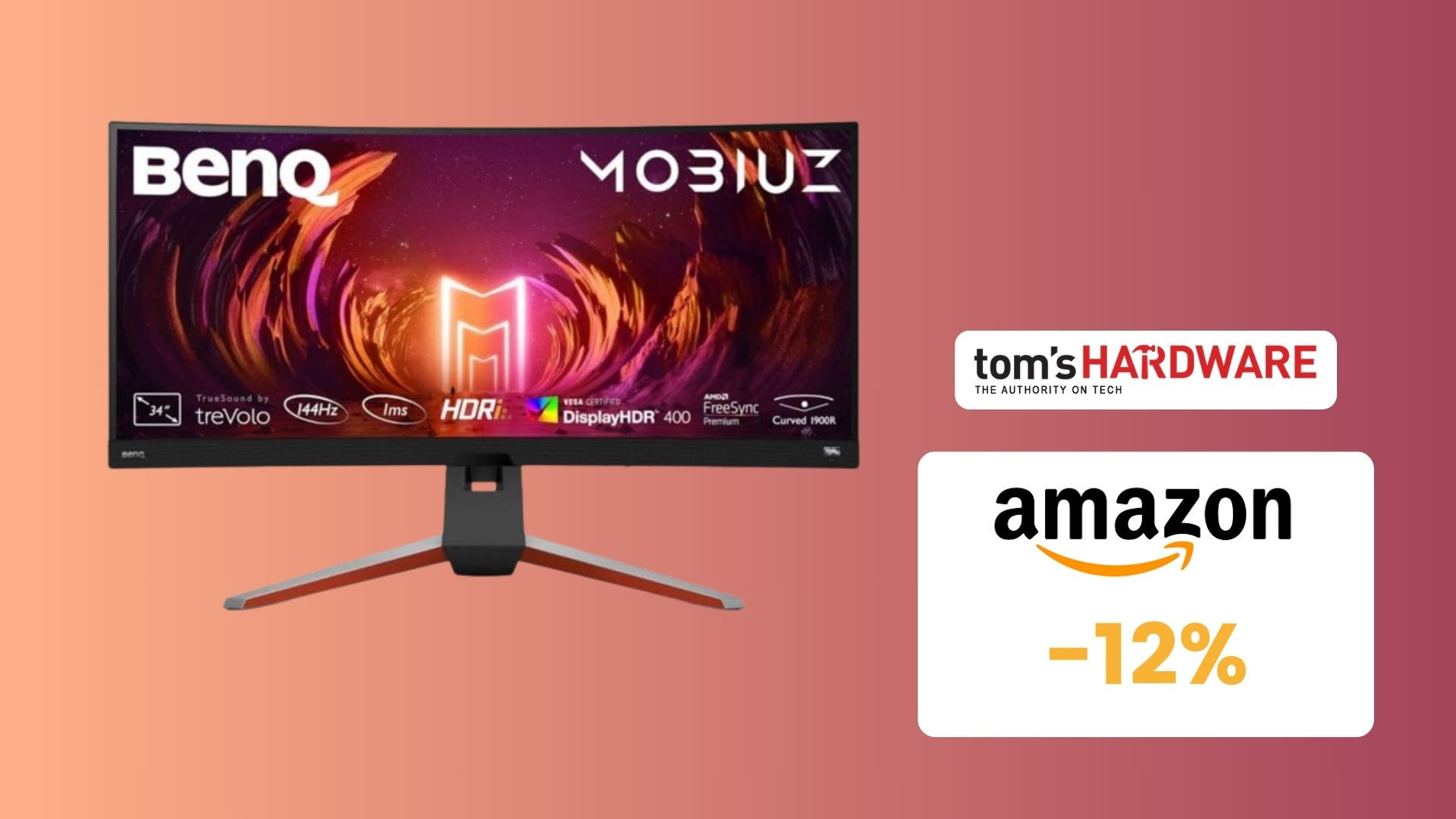 OFFERTA A TEMPO: monitor gaming BenQ 34" IN SCONTO del 12% su Amazon ...
