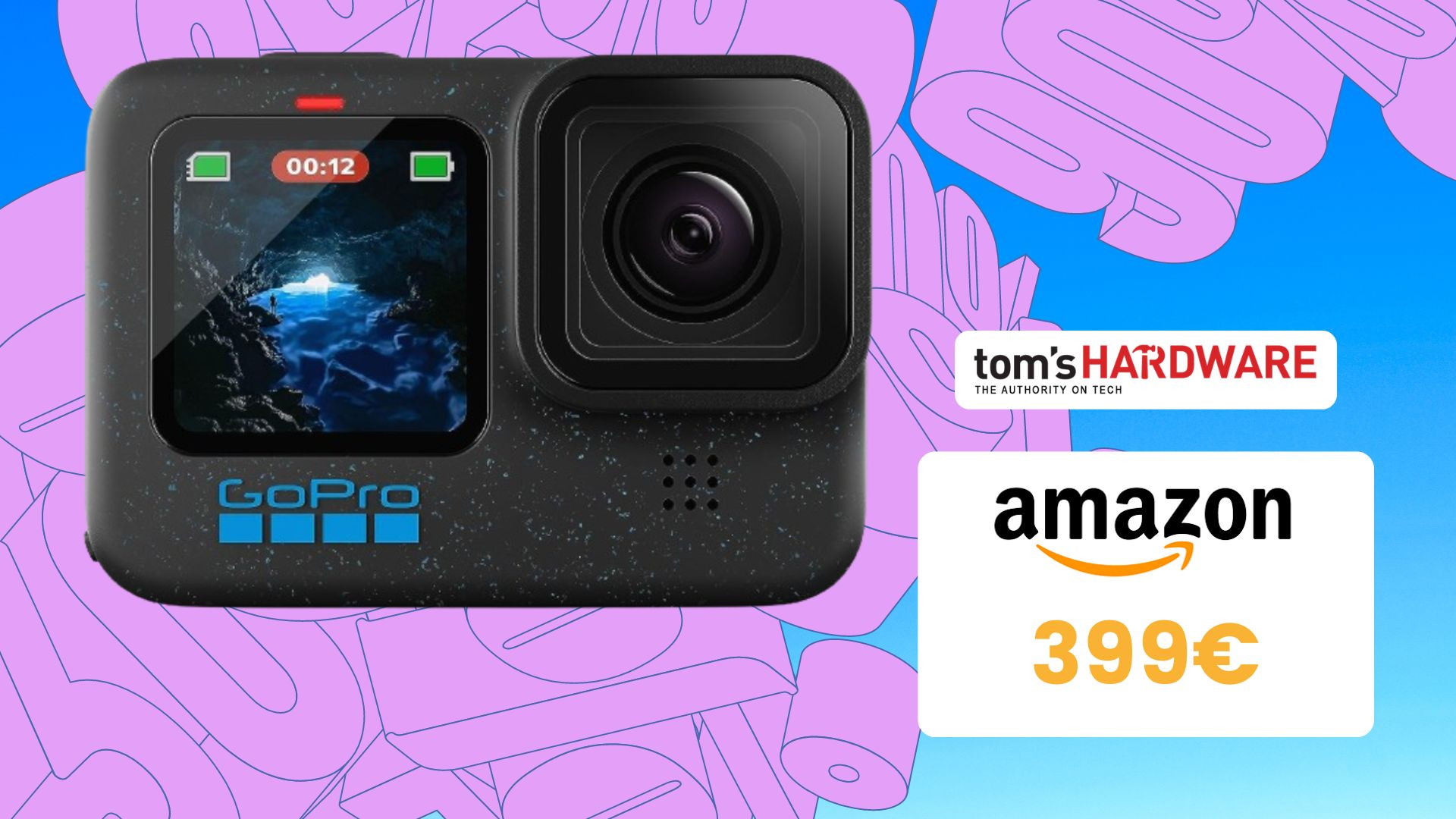 GoPro Hero12 Black, CHE PREZZO! Su Amazon risparmi l'11% - Tom's Hardware