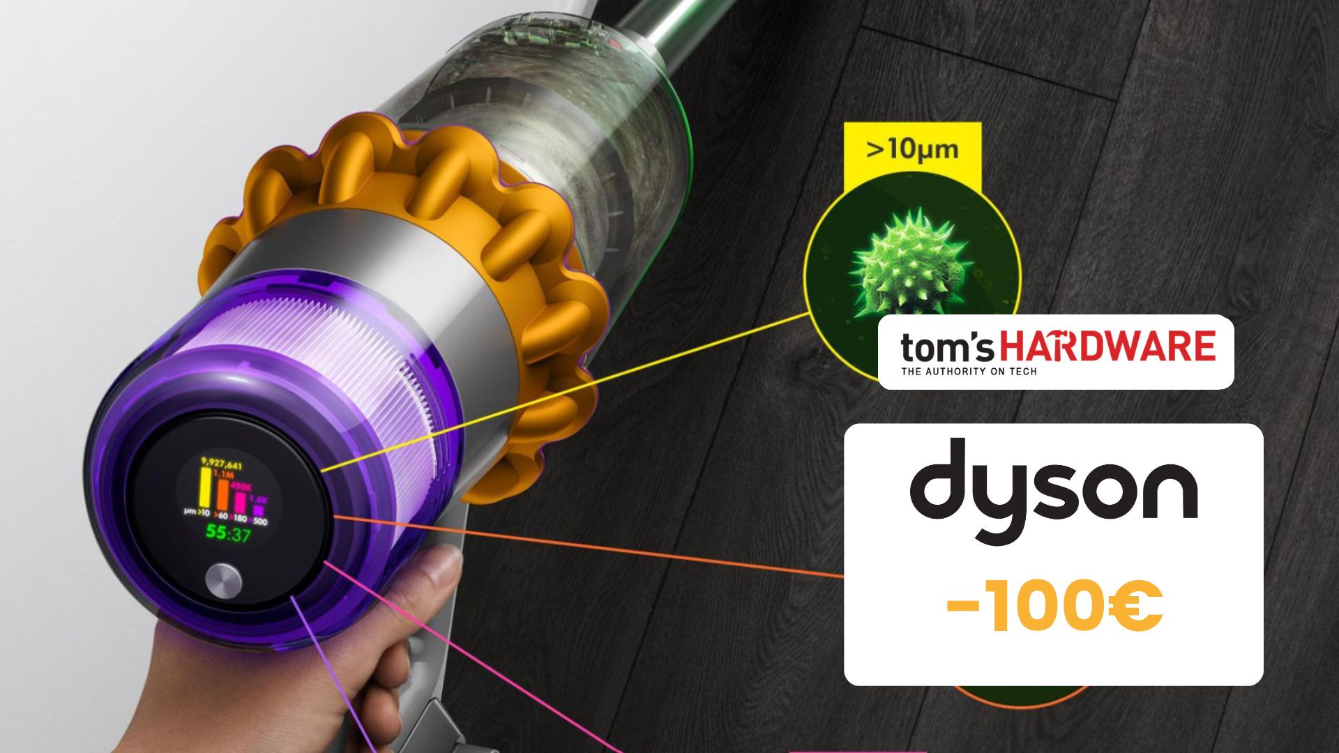 Dyson V15 in sconto di 100€ sullo store ufficiale! - Tom's Hardware
