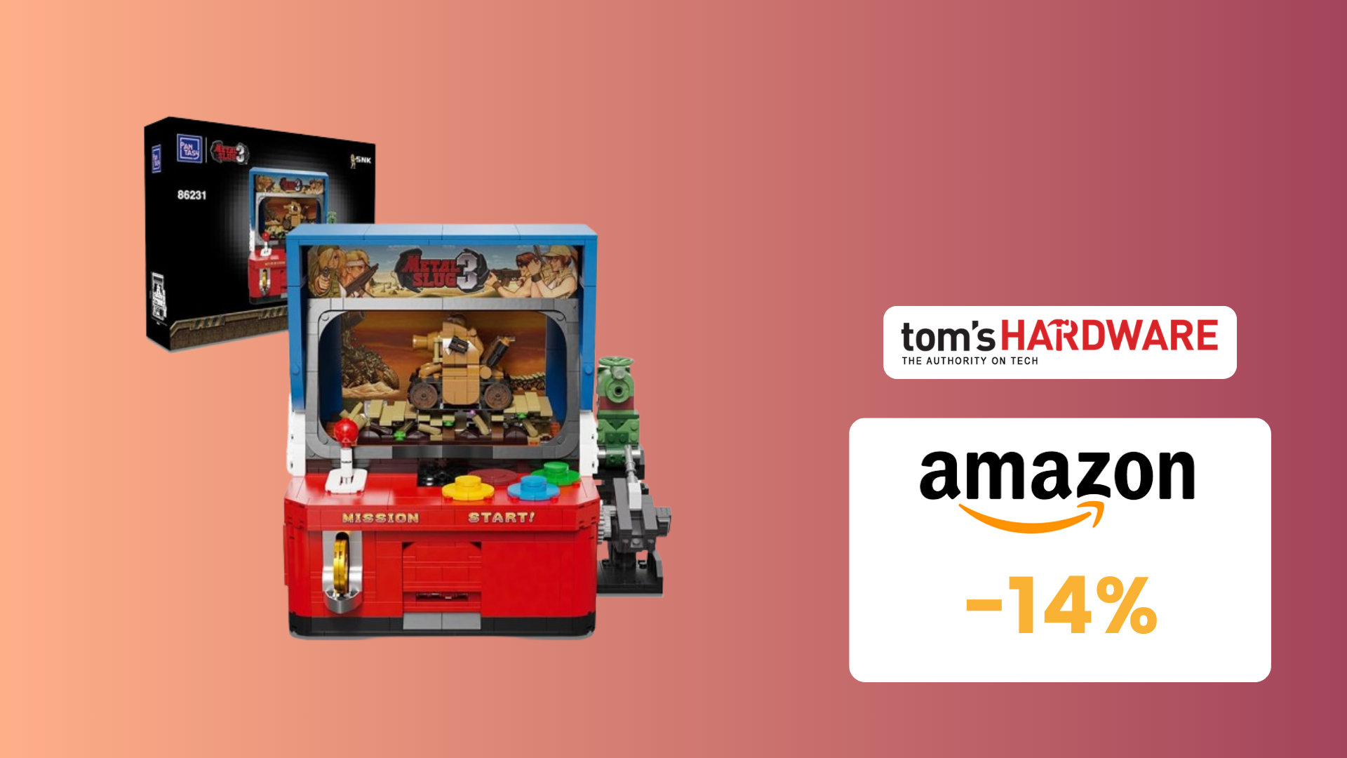 Set di costruzioni Metal Slug in OFFERTA grazie a un COUPON SCONTO ...