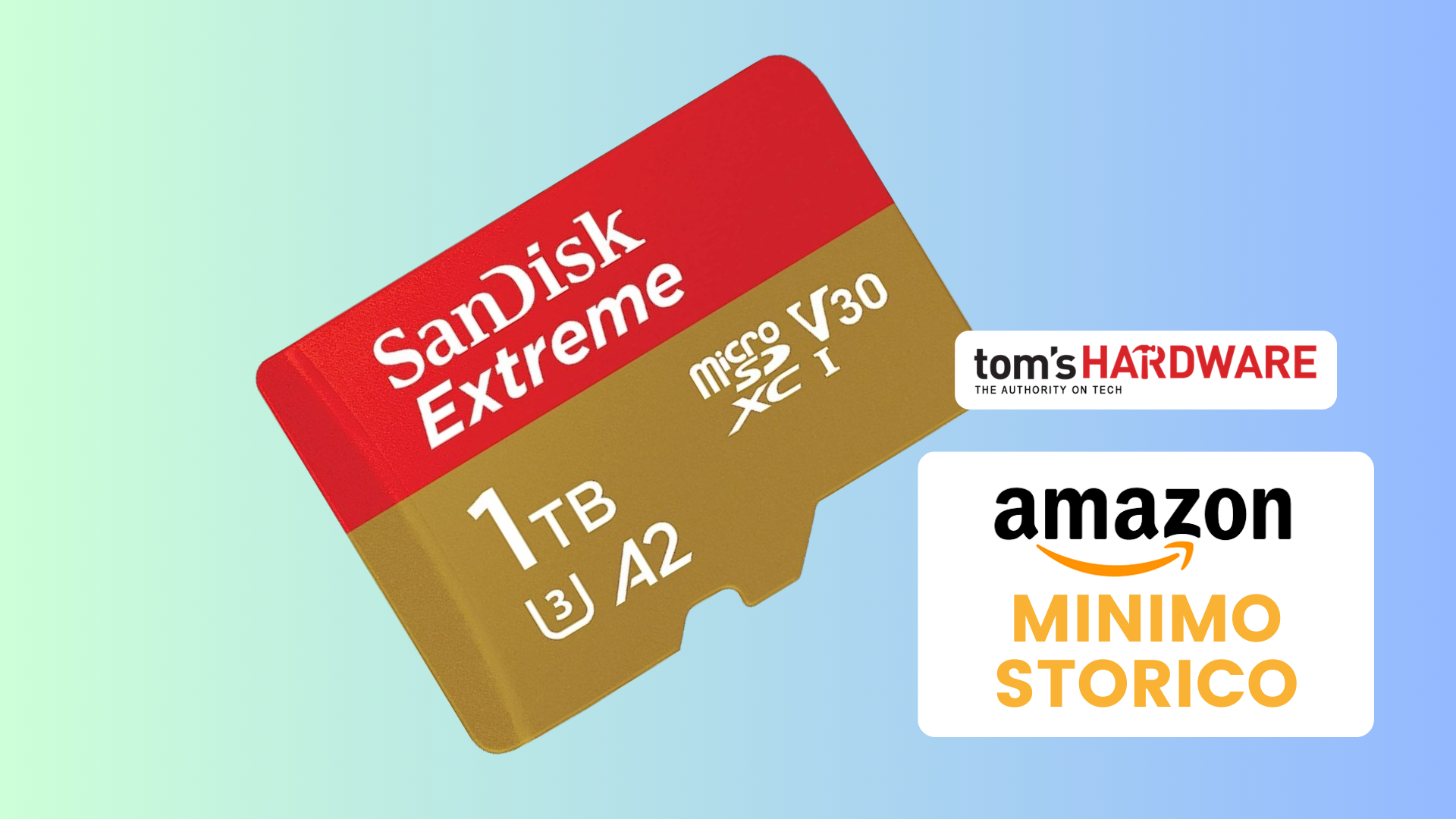 microSDXC SanDisk da 1TB al minimo storico! Solo 117€ - Tom's Hardware