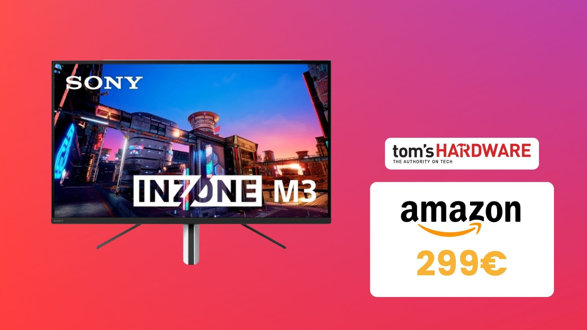 Sony INZONE M3, il monitor perfetto per PS5 torna la minimo storico ...