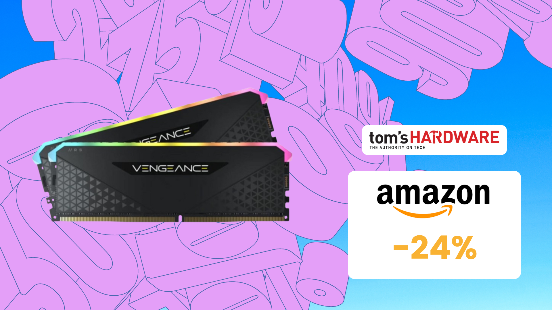 SVUOTATUTTO Amazon: kit RAM DDR4 Corsair Vengeance a 50€! (-24%) - Tom ...