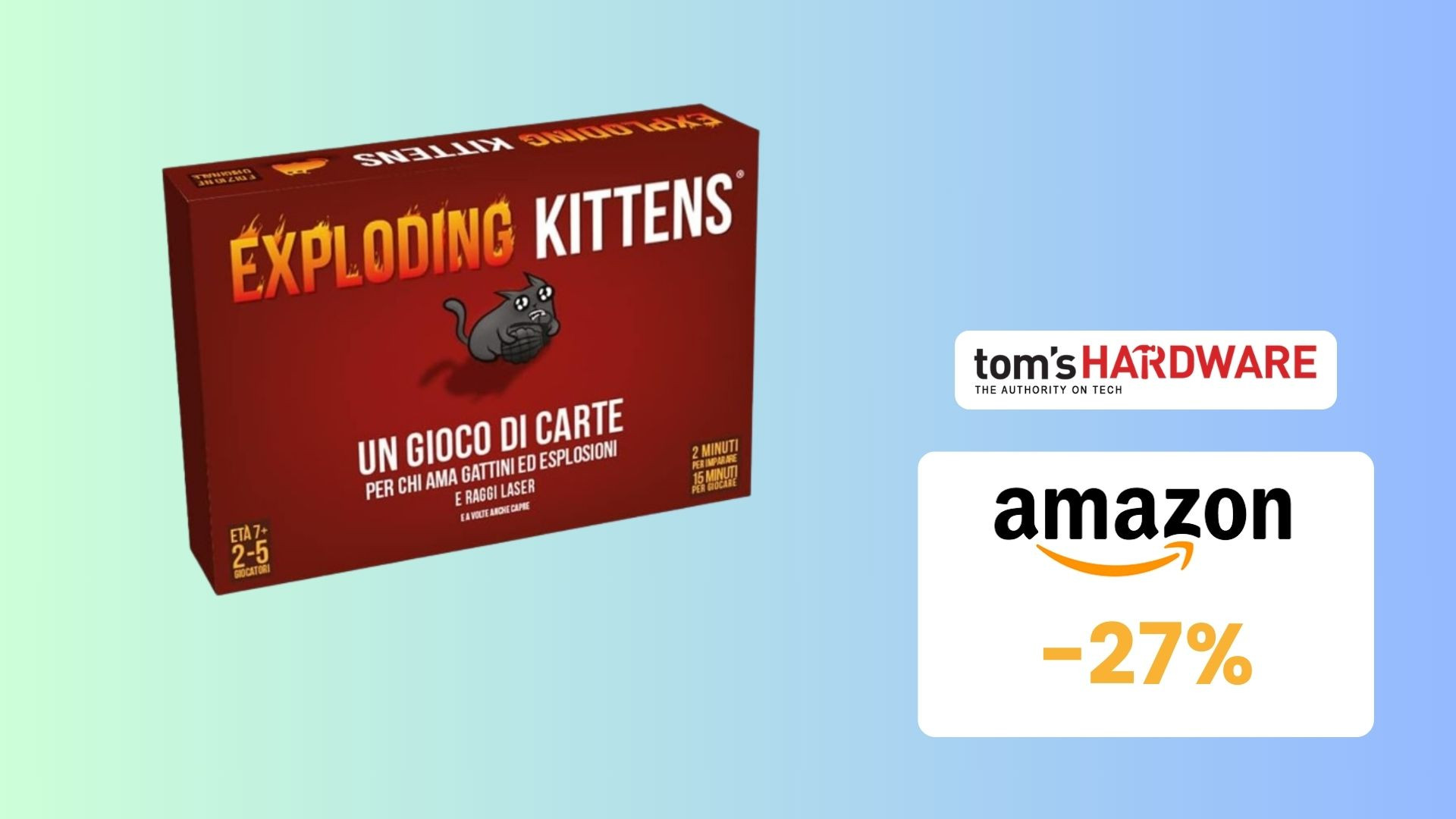 Prezzo BOMBA su Exploding Kittens, su Amazon risparmi il 27%! - Tom's ...