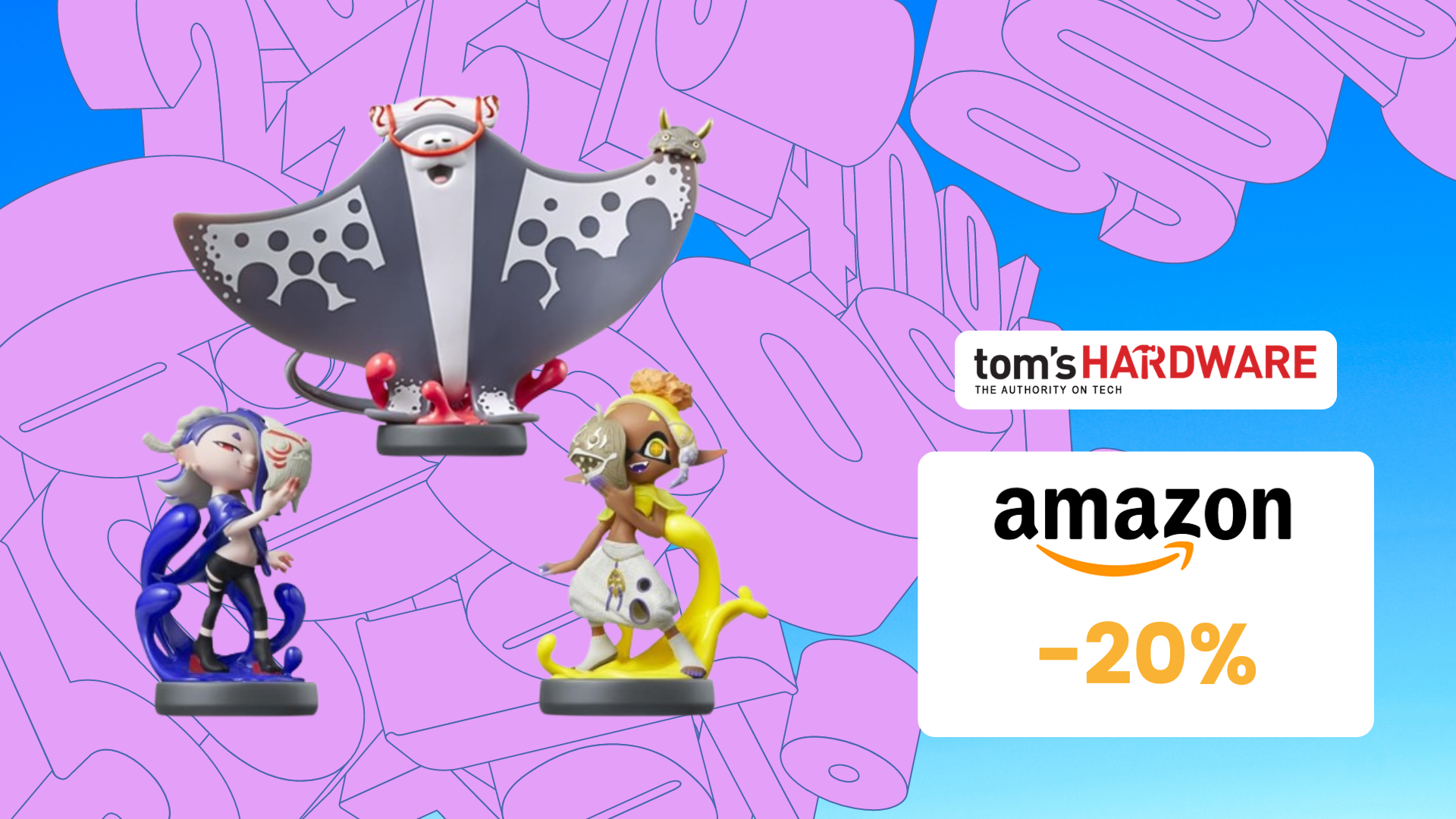 BELLISSIMO Amiibo del Trio Triglio di Splatoon 3 IN SCONTO! Solo 40 ...