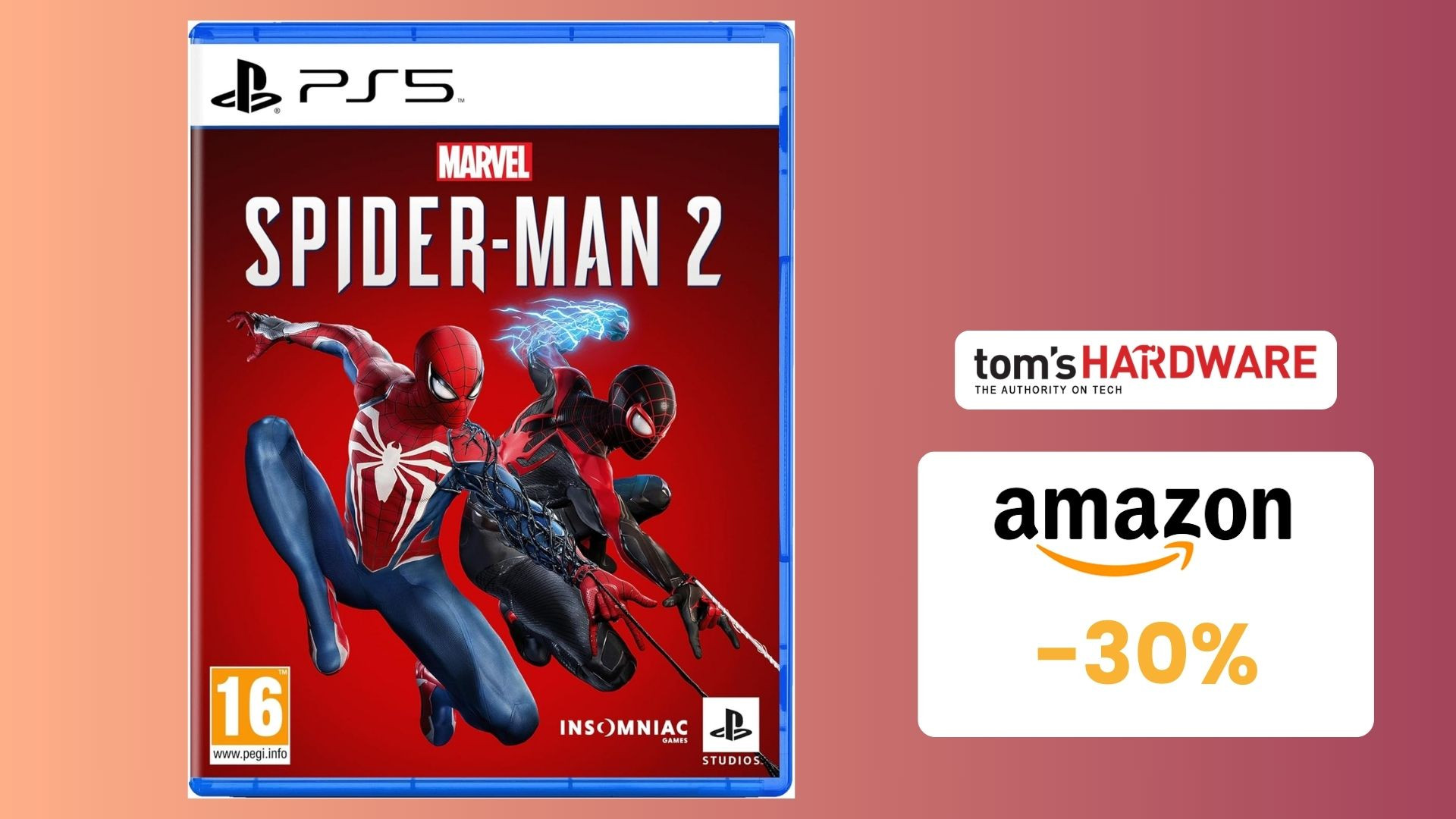 Marvel's Spider-Man 2 per PS5 SCONTATO su Amazon! Lo paghi il 30% in meno! - Tom's Hardware