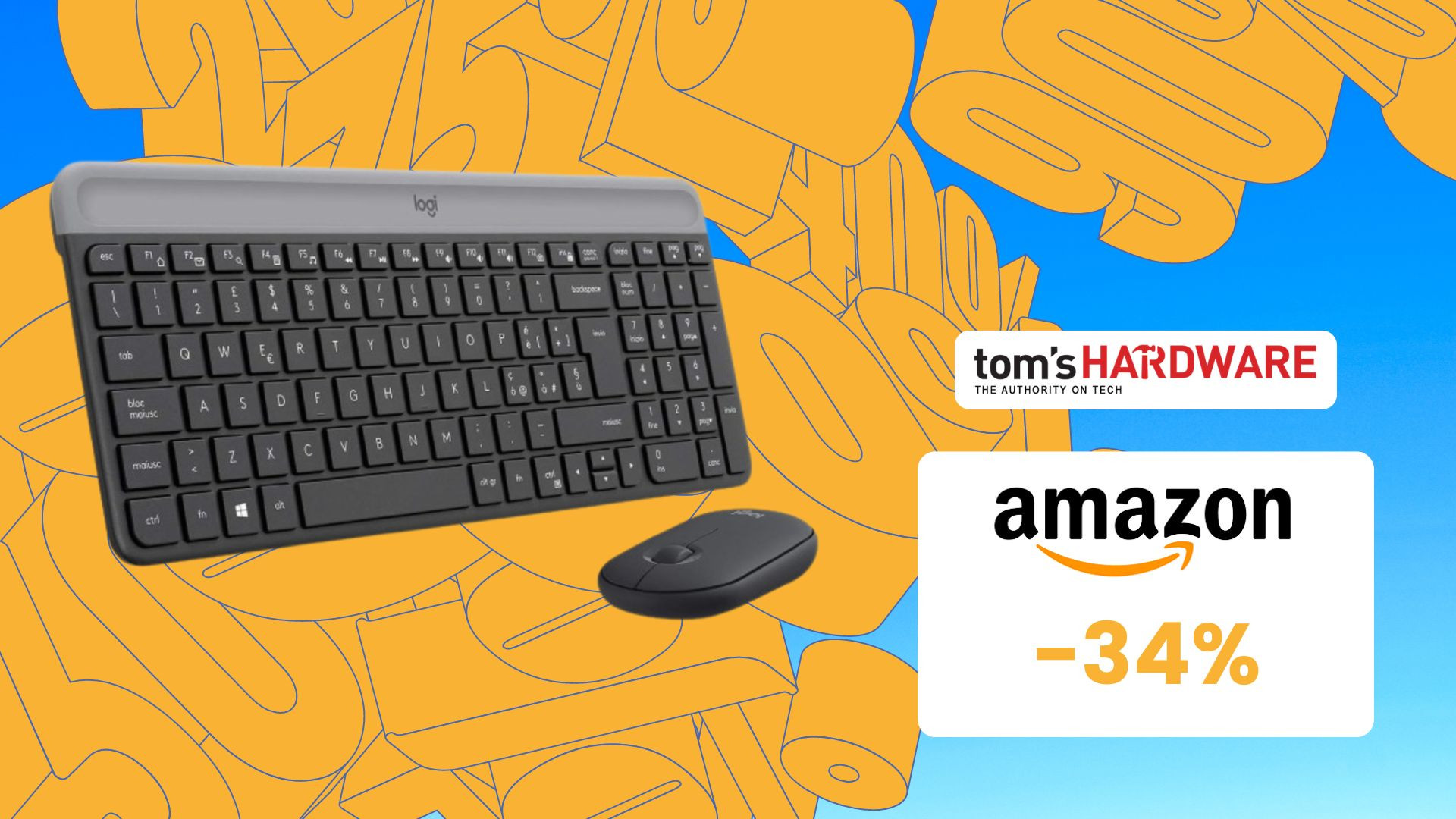 Kit mouse e tastiera Wireless Logitech in OFFERTA su Amazon a 41 ...