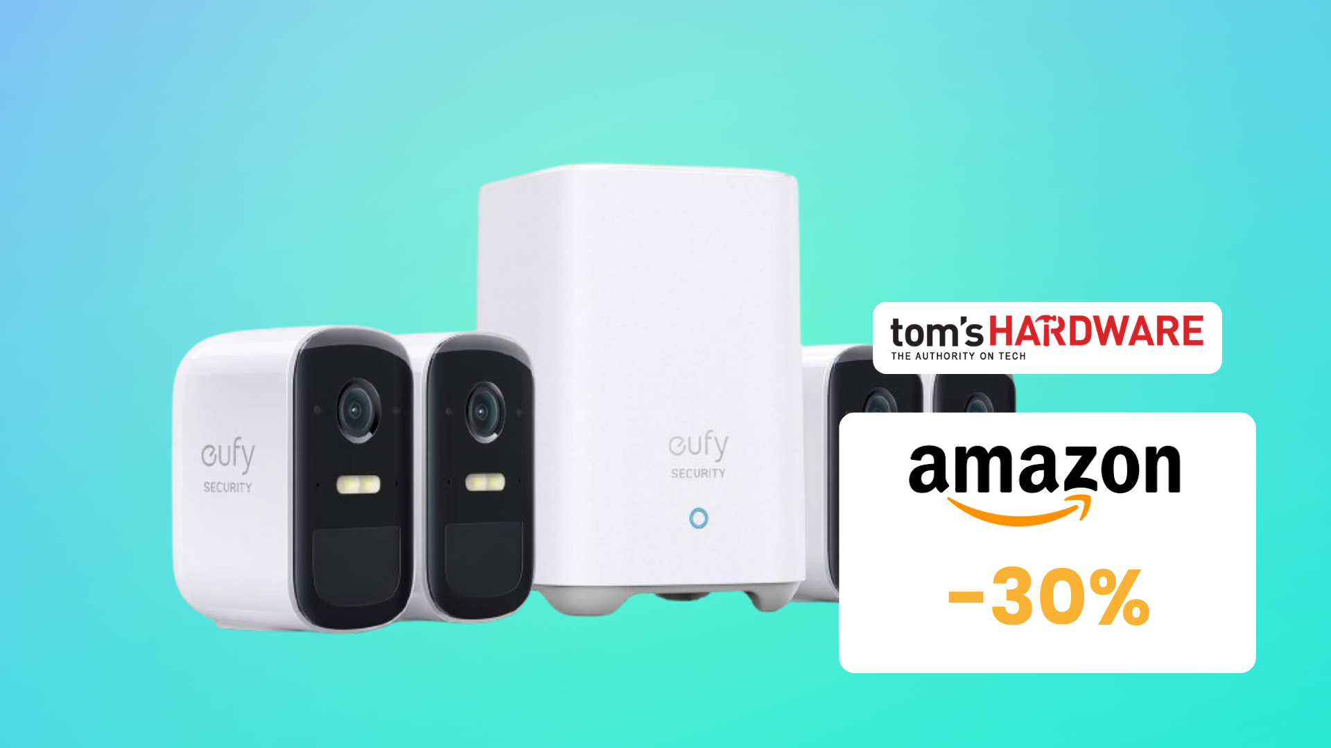 Casa SICURA con questo bundle eufy con 4 telecamere! (-30%) - Tom's ...