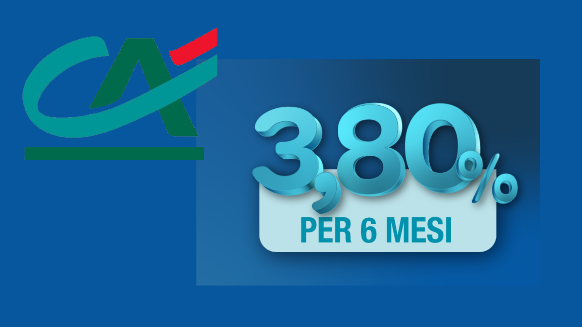 Apri subito un Conto Deposito Crédit Agricole e ottieni il 3,8% per 6 ...