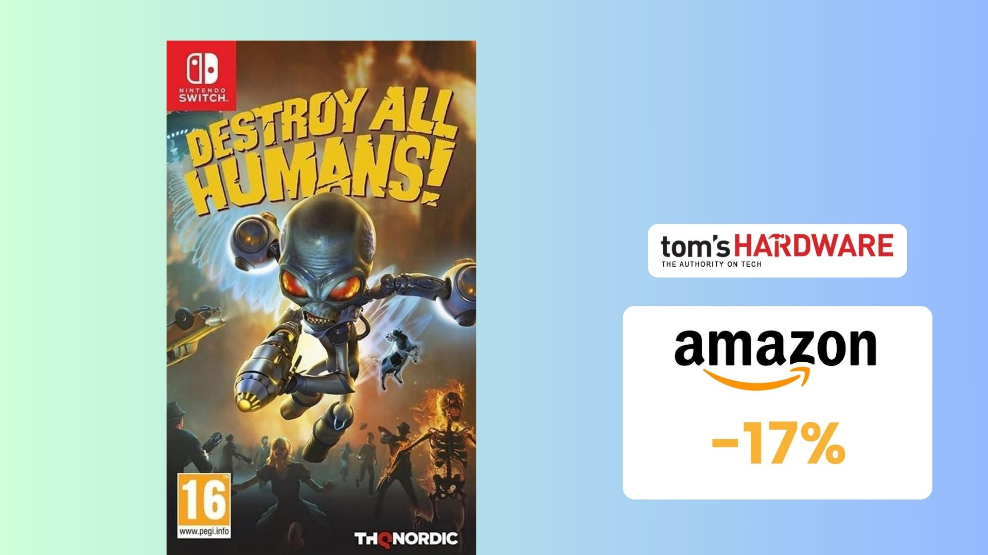 Destroy All Humans! per Nintendo Switch su Amazon a SOLI 33€! - Tom's ...