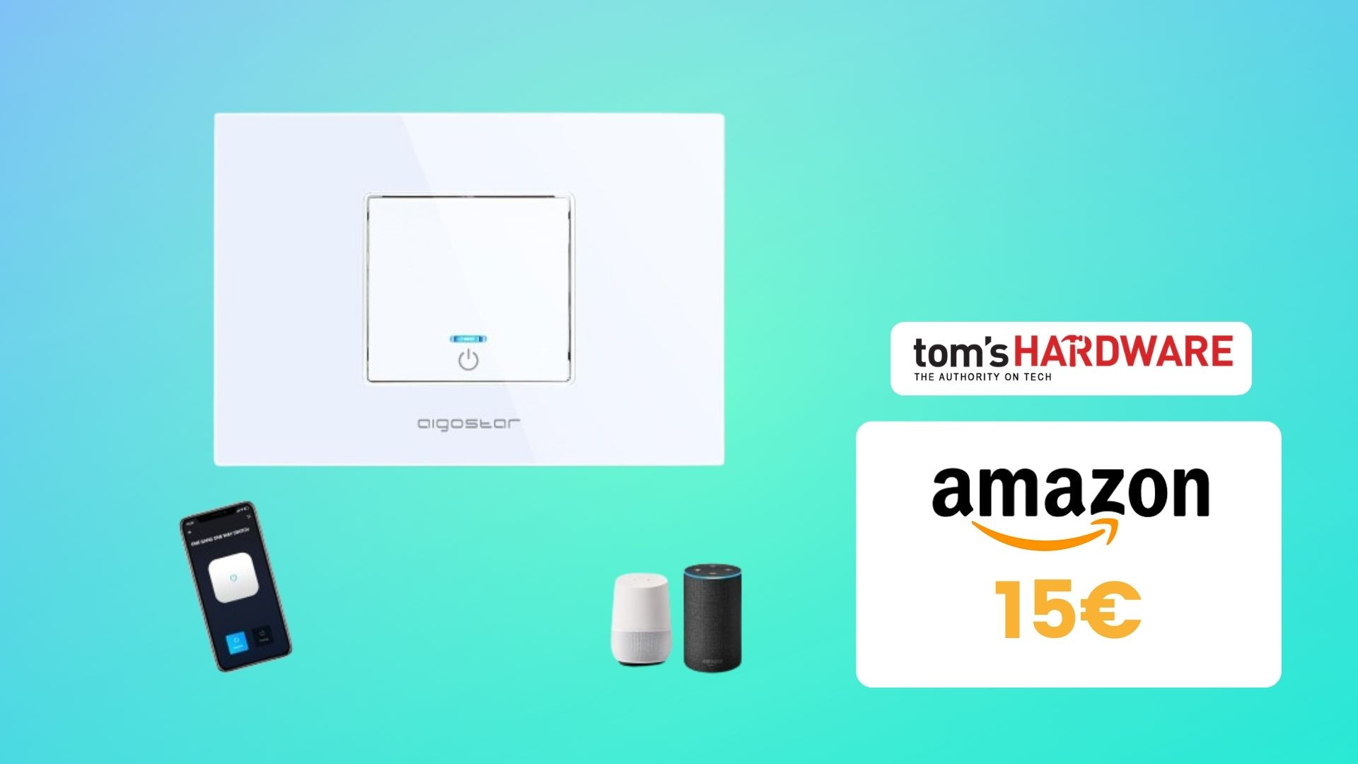 Solo 15€ per un interruttore che rende qualsiasi luce smart - Tom's ...