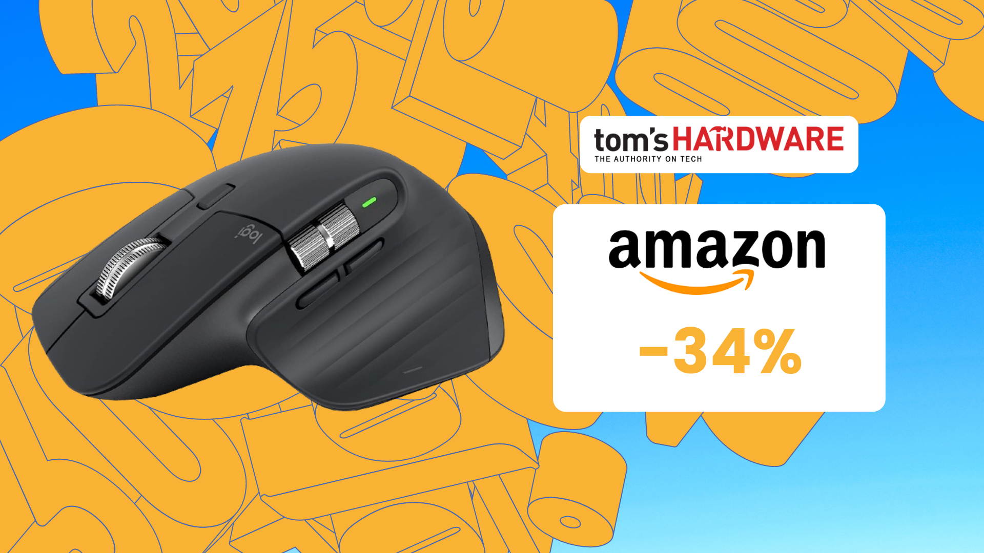 MAXI sconto sul mouse wireless Logitech MX Master 3S (-34%) - Tom's ...