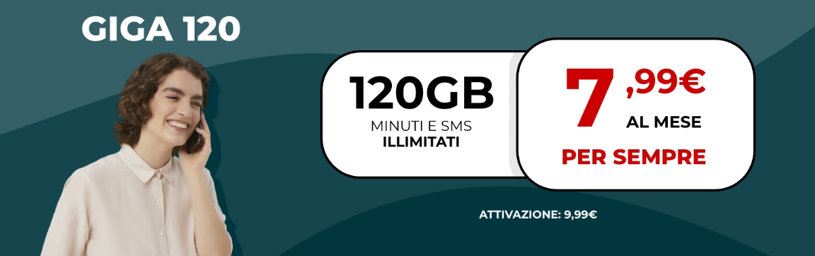 GIGA 120: chiama tutti e naviga quanto vuoi con Iliad, a meno di 8€ al ...