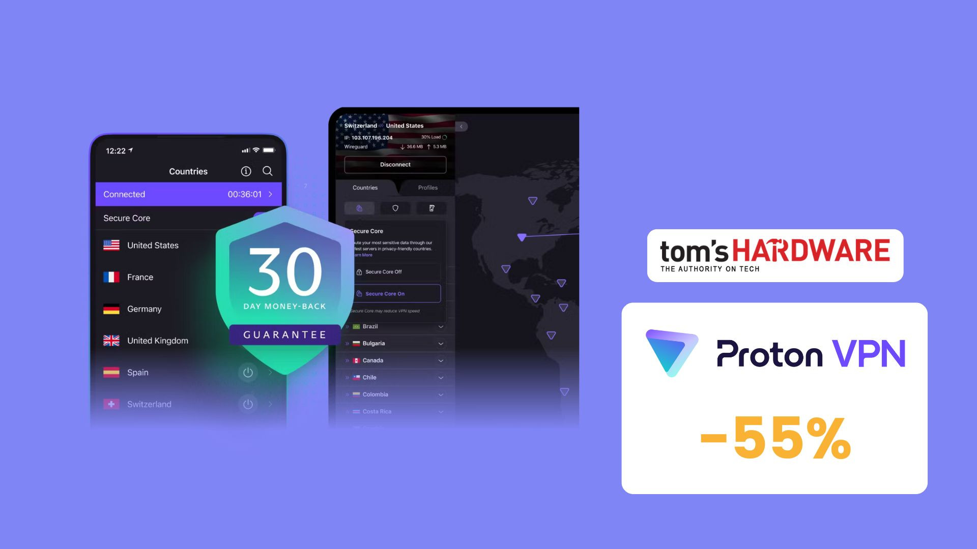 Proton VPN: 4 vantaggi chiave e uno sconto imperdibile del 55%! - Tom's ...