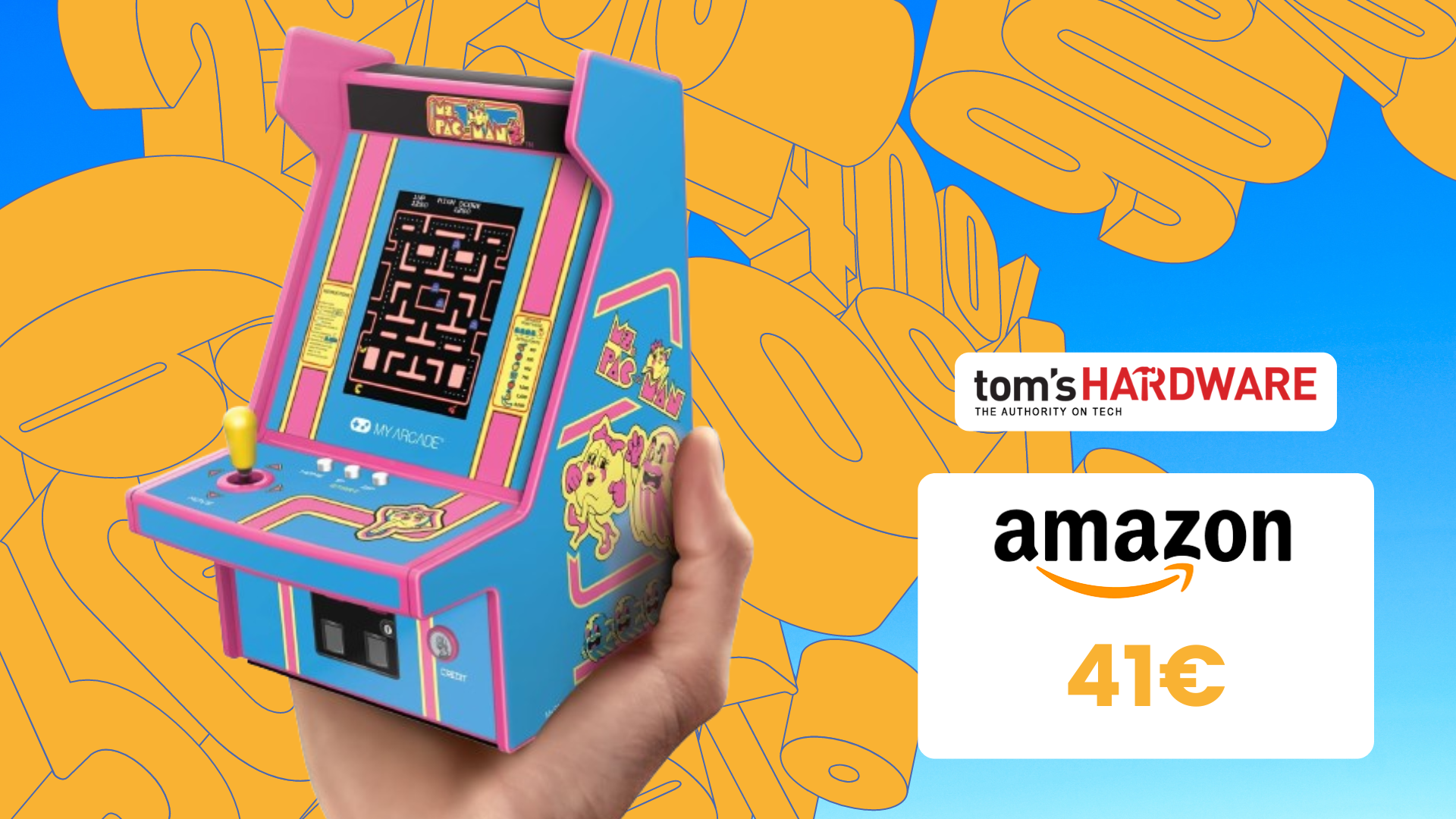 La leggenda di Ms. Pac-Man torna con questo SPETTACOLARE MINI CABINATO ...