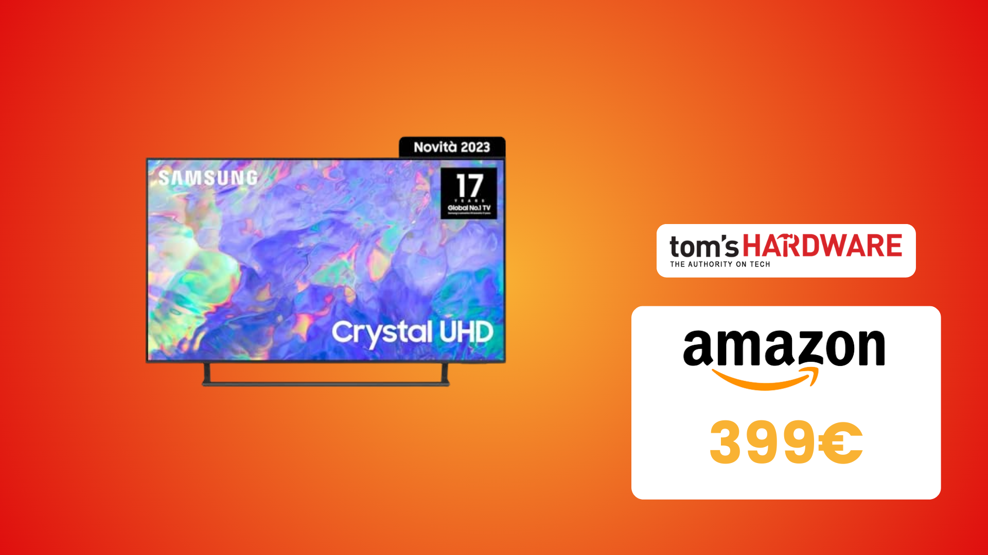 Smart TV Samsung 43" in OFFERTA su Amazon al PREZZO SHOCK di 399 ...
