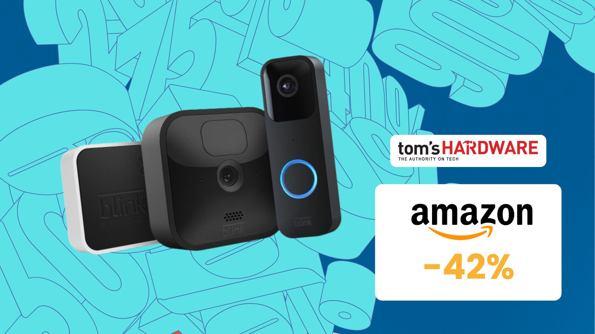 Bundle Blink con telecamera e citofono smart quasi a metà prezzo (-42% ...