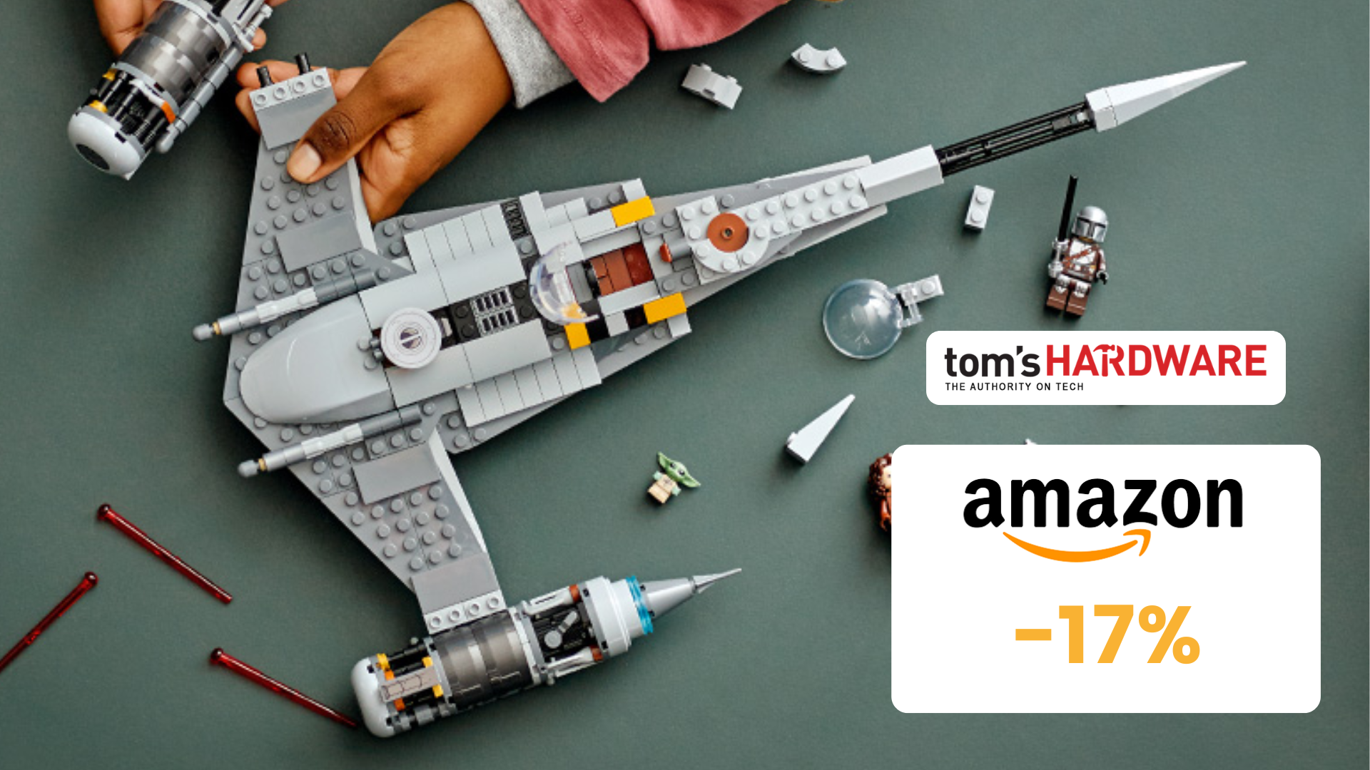 Questo bellissimo set Lego di The Mandalorin è in sconto del 17% ...