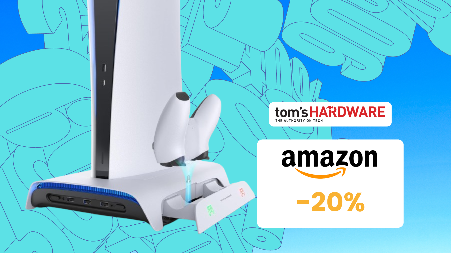 WOW! Questa stazione di ricarica per PS5 con sistema di raffreddamento è SCONTATA del 20% - Tom ...